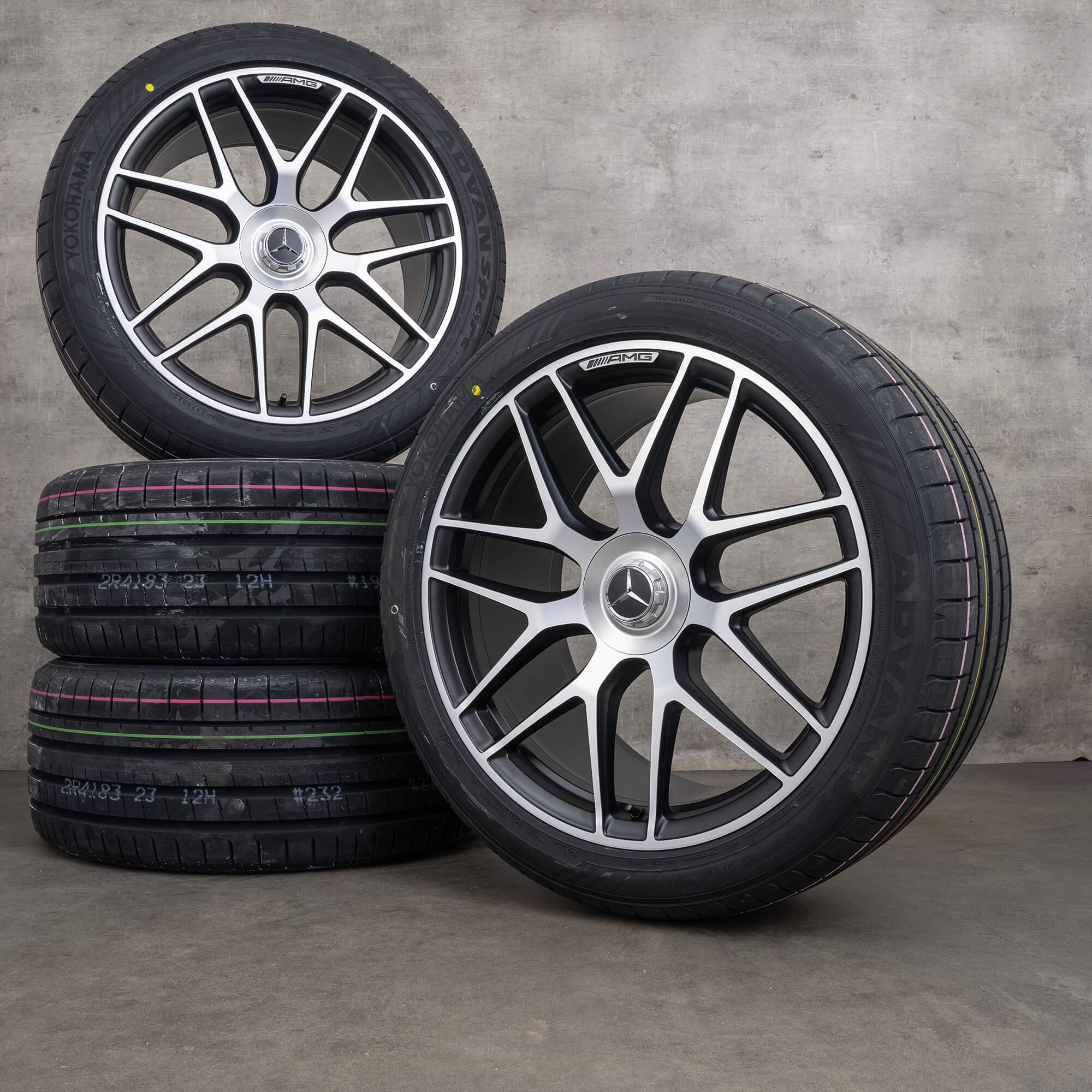 AMG Mercedes Benz GLE 53 63 S V167 22 inch summer wheels rims tires new