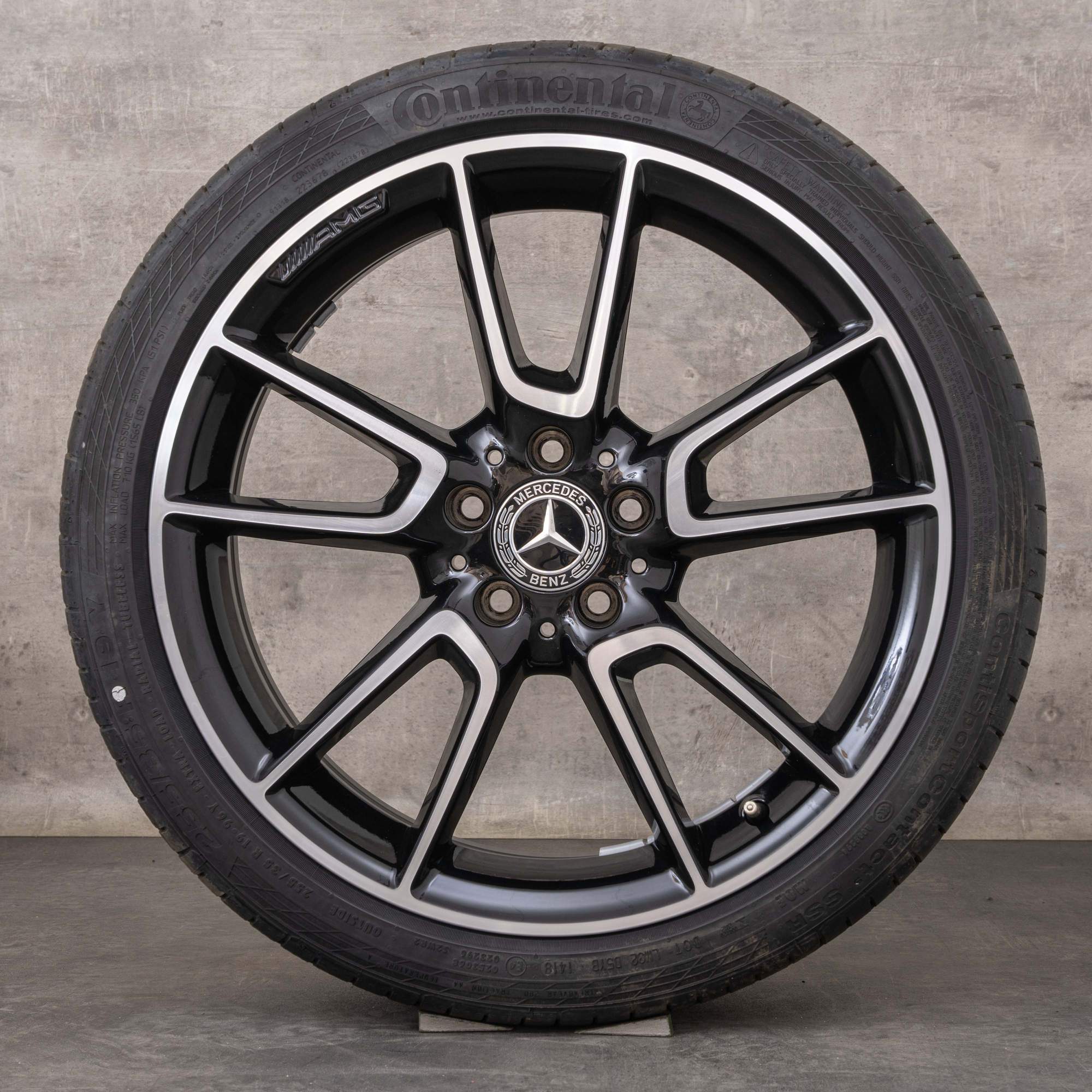 OEM Mercedes Benz C-Class AMG Rims 19 inch W205 S205 C205 A205 Summer ...