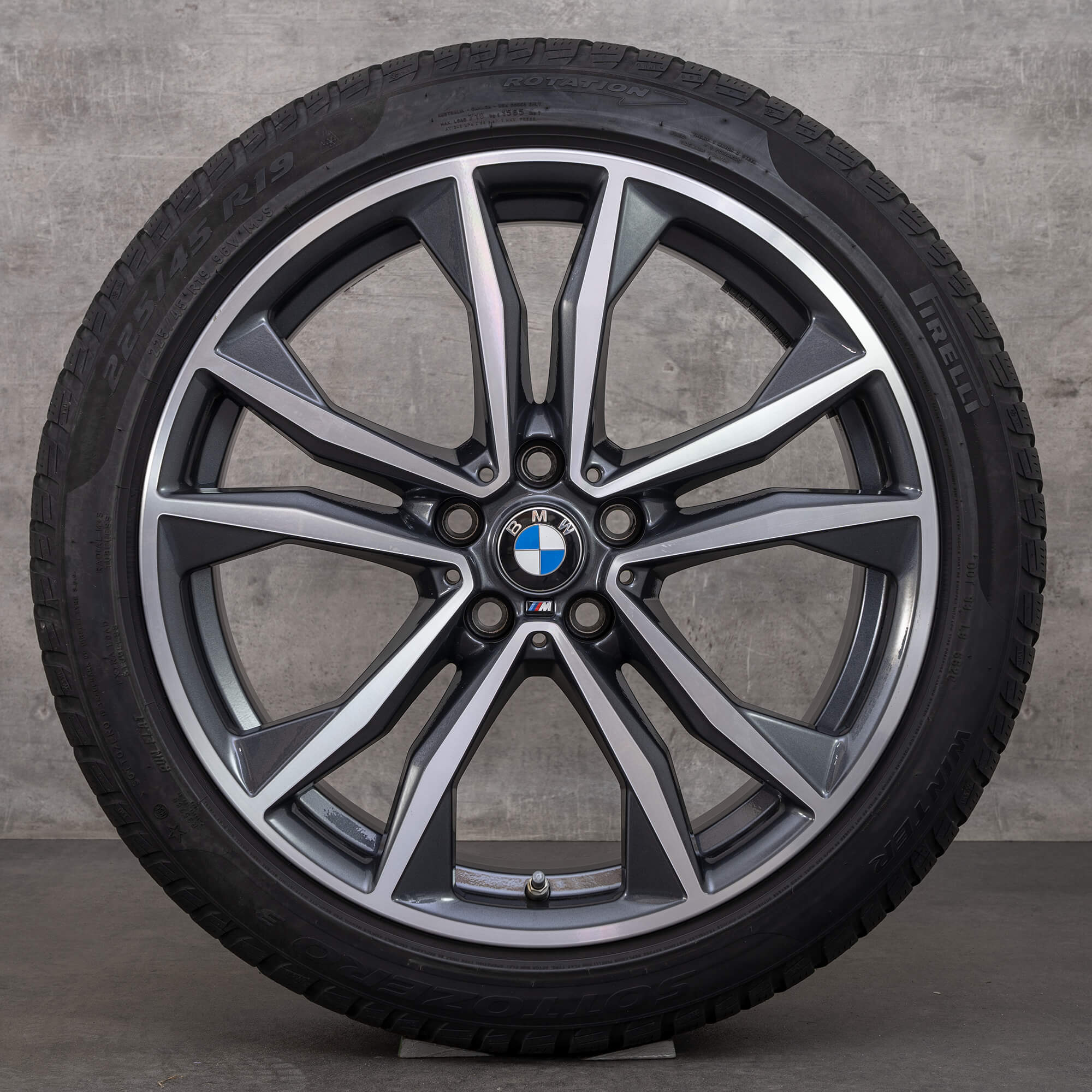 BMW 19 inch rims X1 F48 X2 F39 winter tires wheels styling M715 8008616