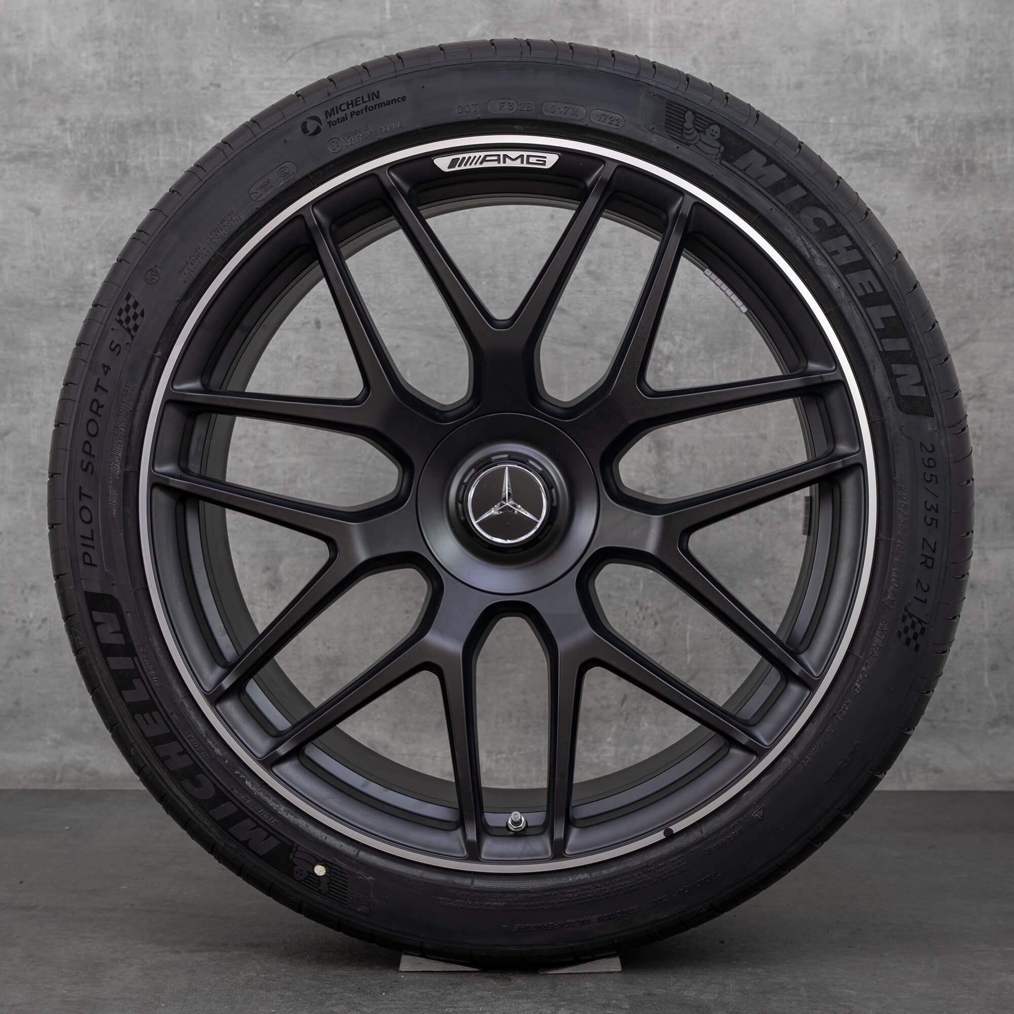 AMG 21 inch rims Mercedes GLC 63 & 63S X253 C253 summer tires wheels NEW