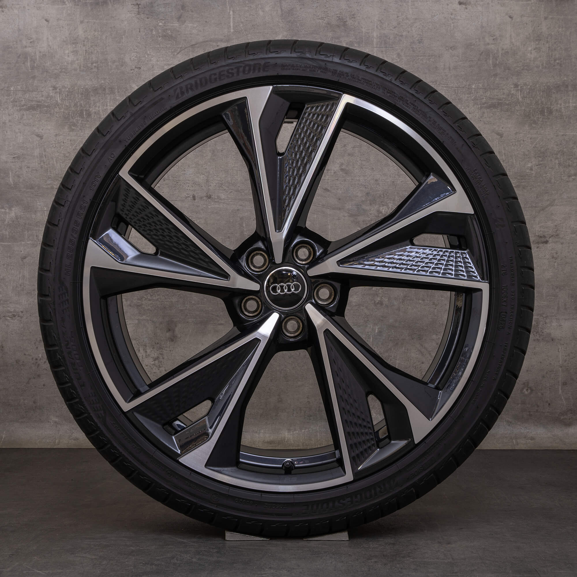 Original Audi A6 S6 Felgen 21 Zoll 4K C8 Sommerräder 4K0601025AS granit ...