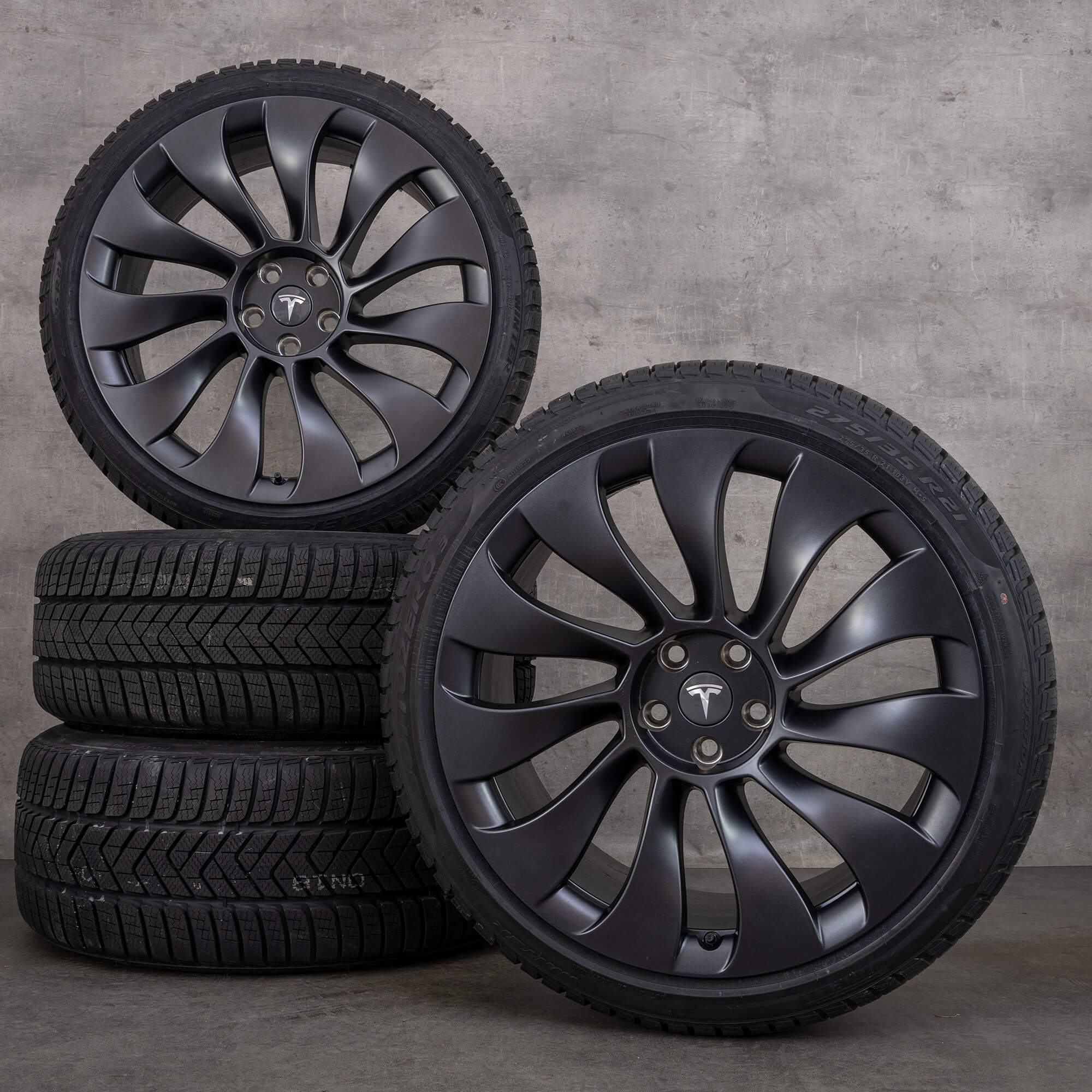Tesla 21-tommers felger Model Y Induksjon alloysfelger vinterdekk ...