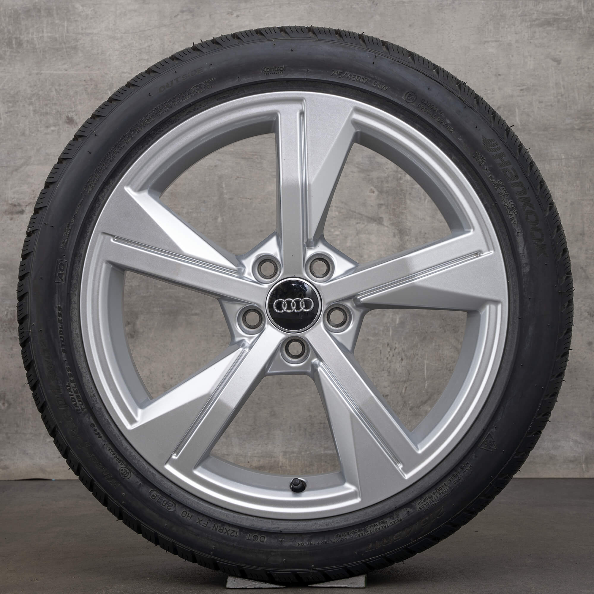 Audi A1 II GB winter wheels 17 inch rims tires 82A601025G 7.5 mm