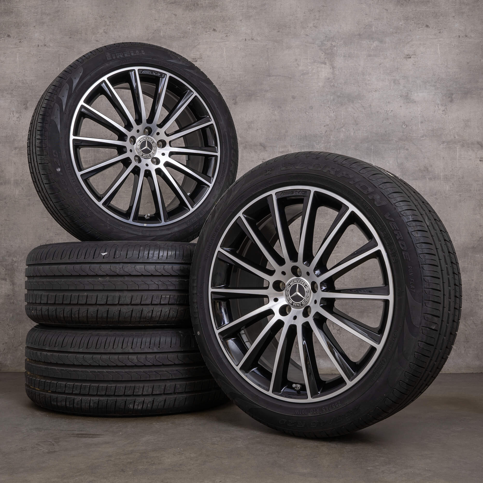 OEM Mercedes Benz GLC AMG snow tire packages 20 inch X253 C253 Rims ...