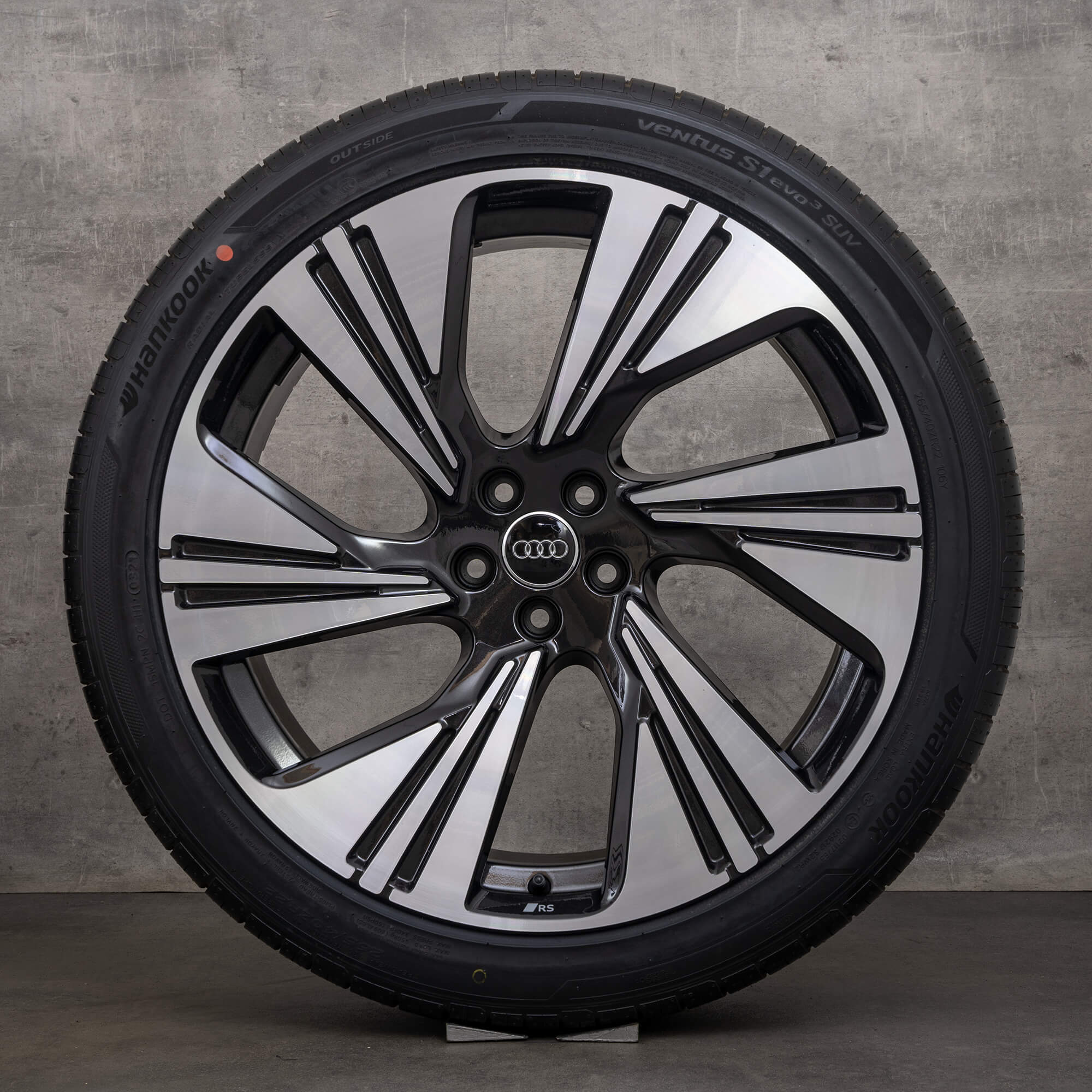 Audi e-tron Q8 SQ8 summer tires wheels 22 inch alloy rims 4KE601025AM NEW