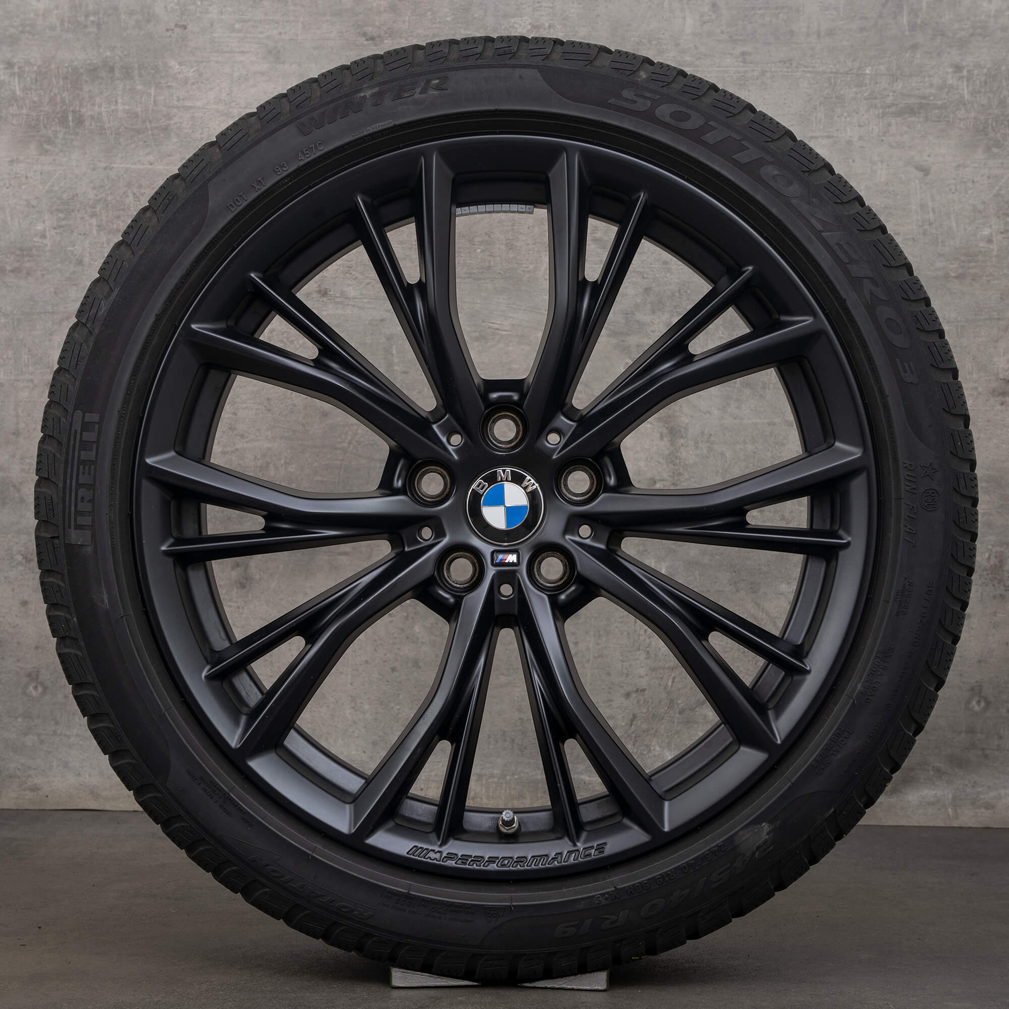 BMW 5 Series G30 G31 8 G14 G15 G16 Performance winter wheels 19 inch ...
