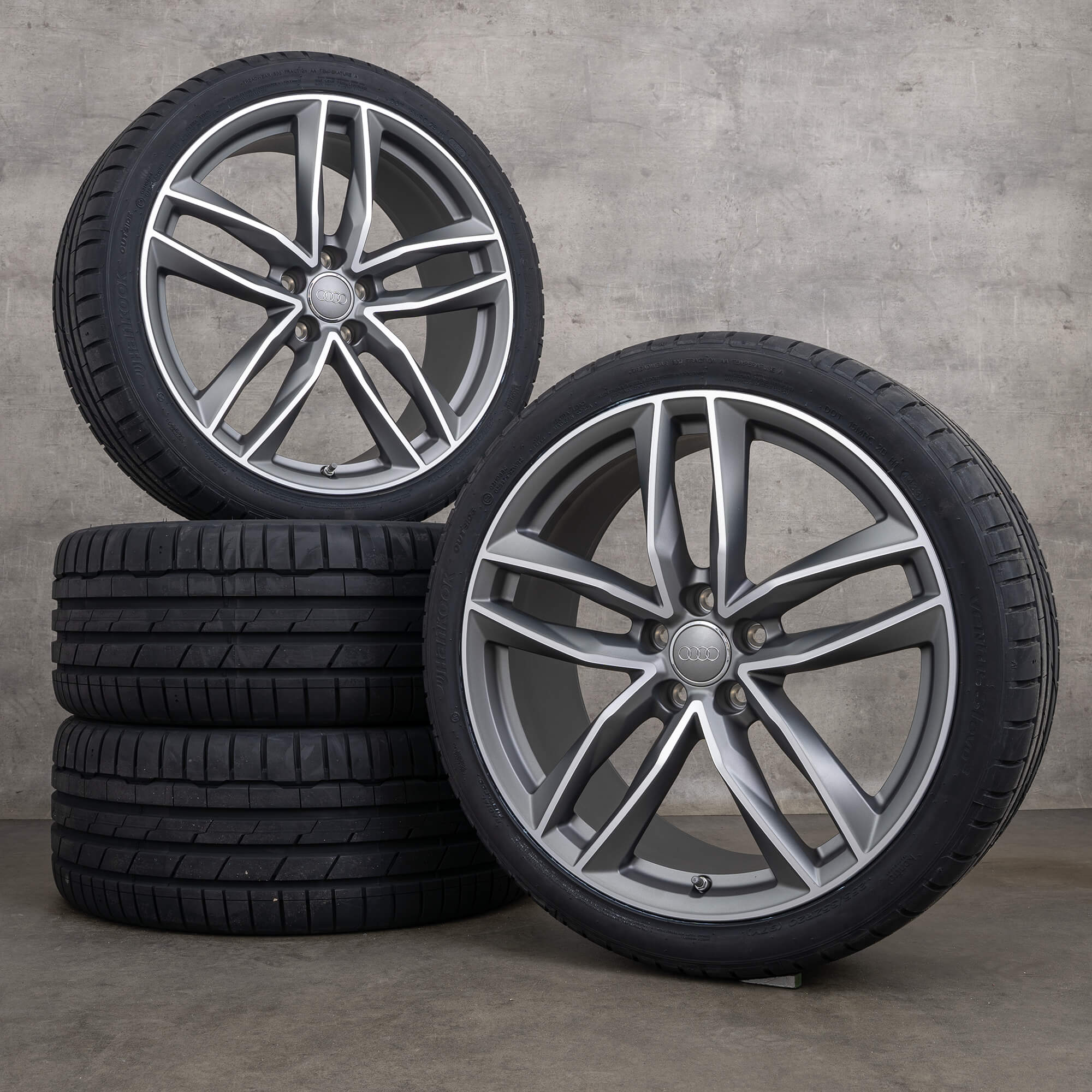 Audi A6 4G C7 Allroad summer wheels 20 inch rims tires 469601025N NEW