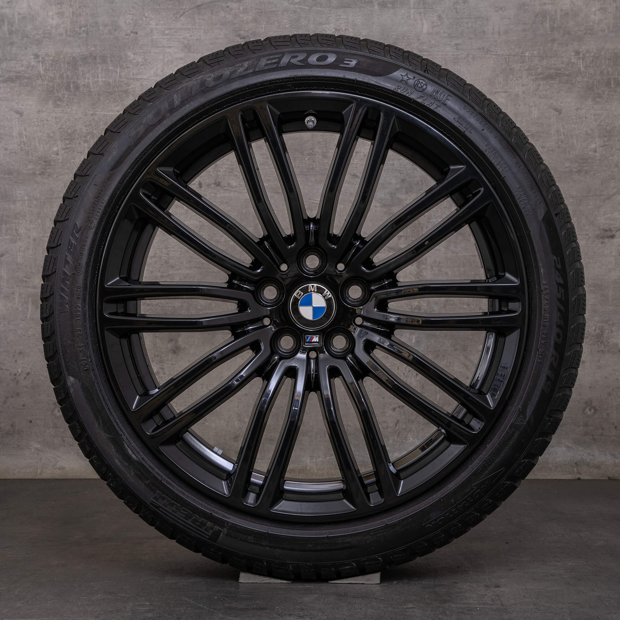 OEM BMW 5 Series snow tire packages 19 inch G30 G31 Rims Styling 664 M ...