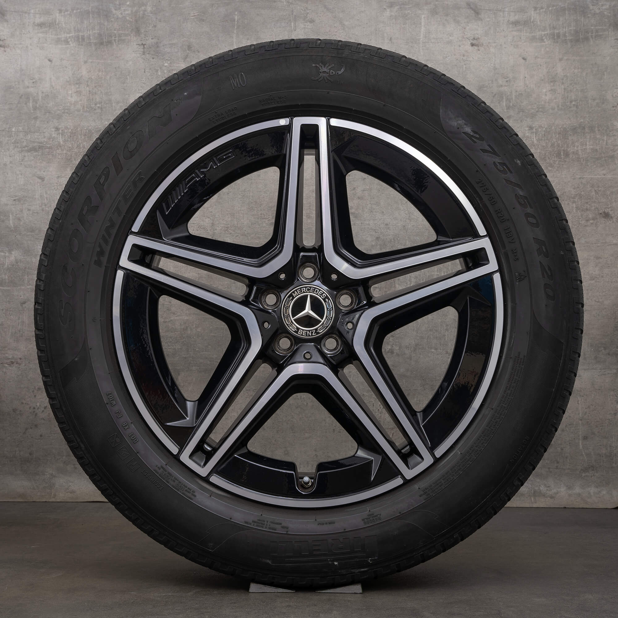 Mercedes Benz GLE SUV W167 winter wheels 20 inch rims tires aluminum