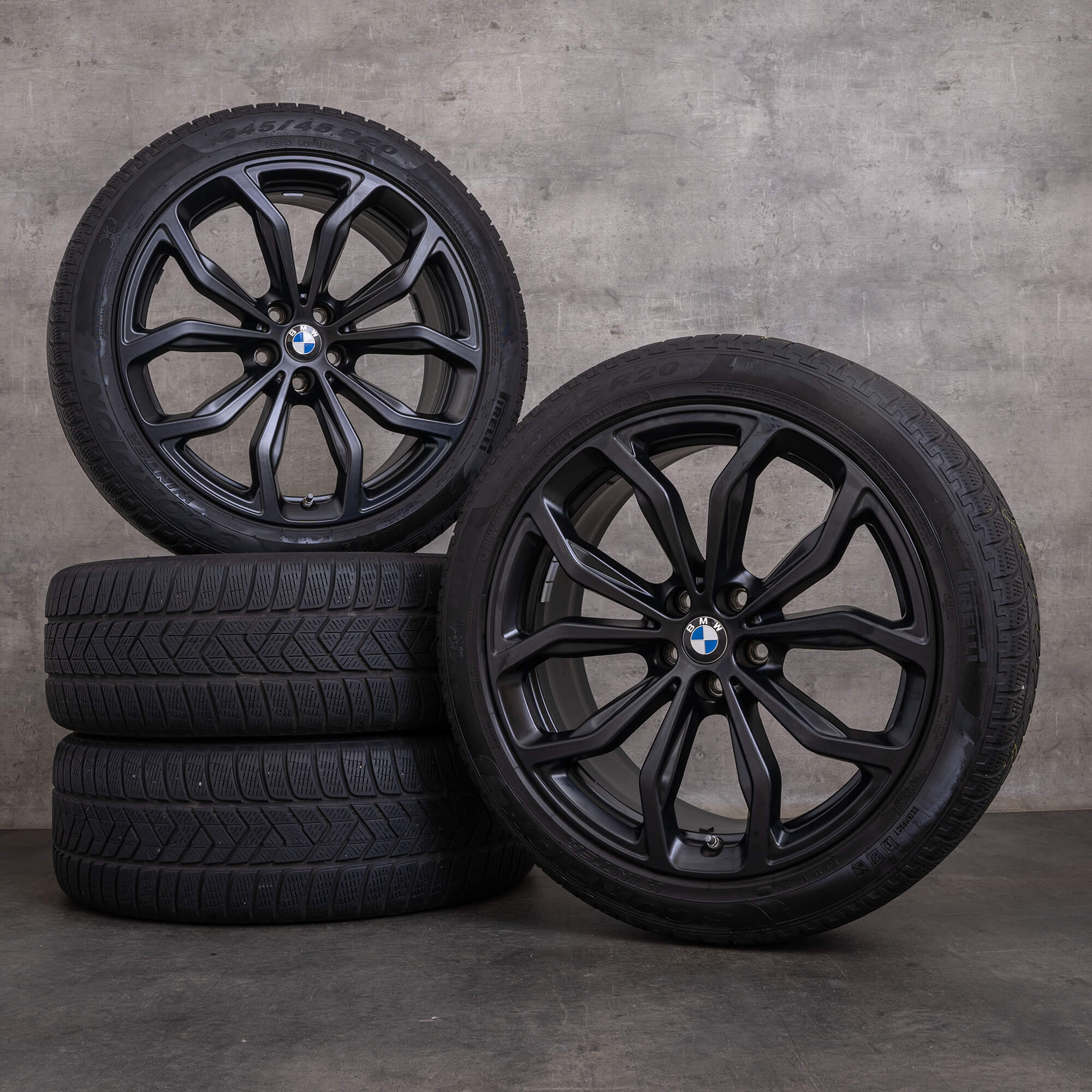 OEM BMW X3 X4 snow tire packages 20 inch G01 G02 Rims Styling 695 ...