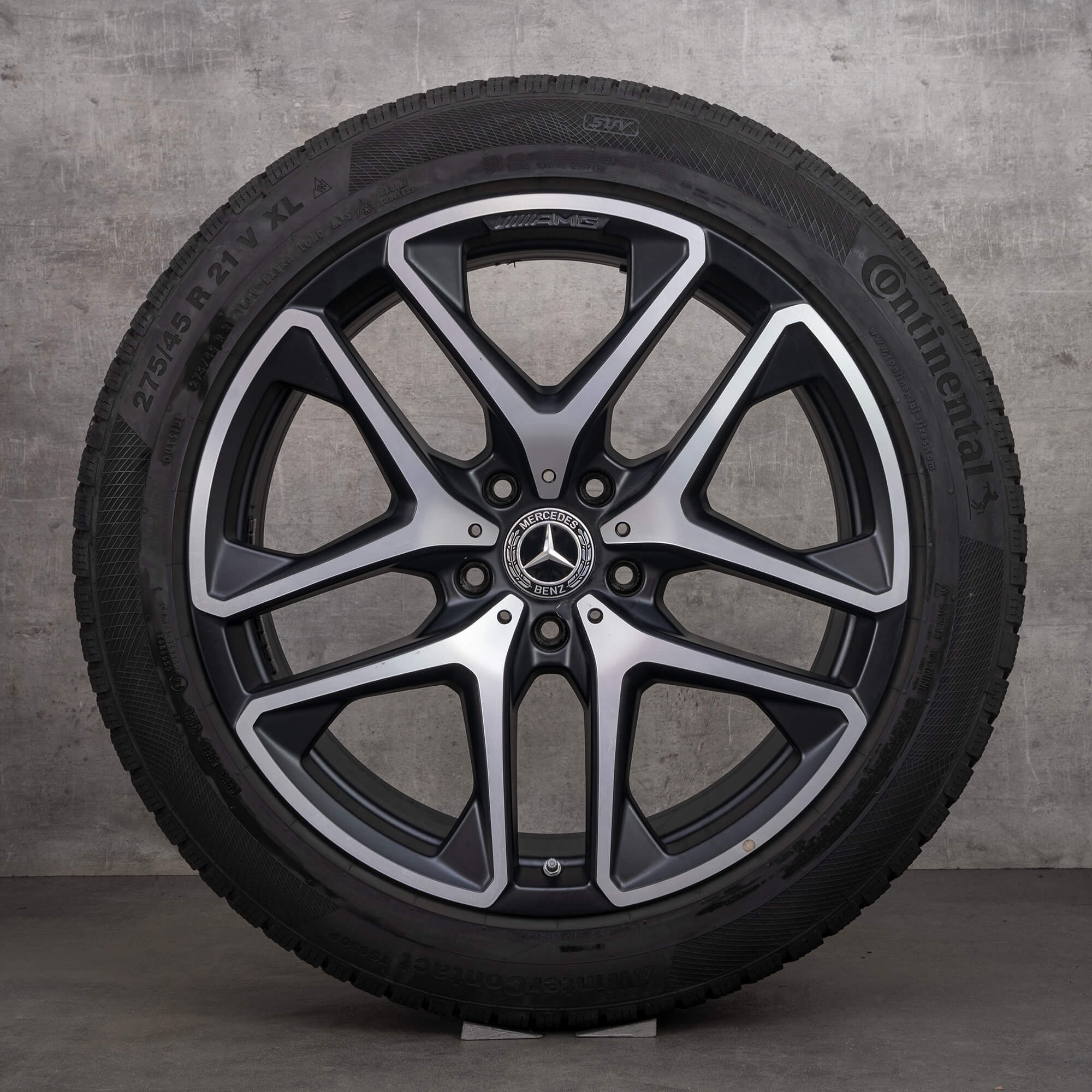 AMG Mercedes Benz G-Klasse W463A G63 vinterhjul 21-tommers vinterdekk ...