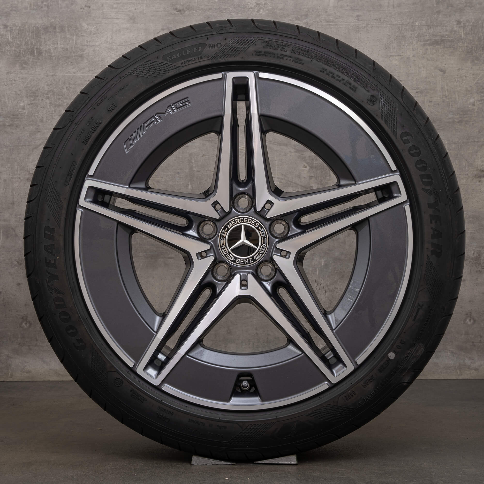 OEM Mercedes Benz C Class Hybrid rims 18 inch W206 S206 C300e C300de C400e