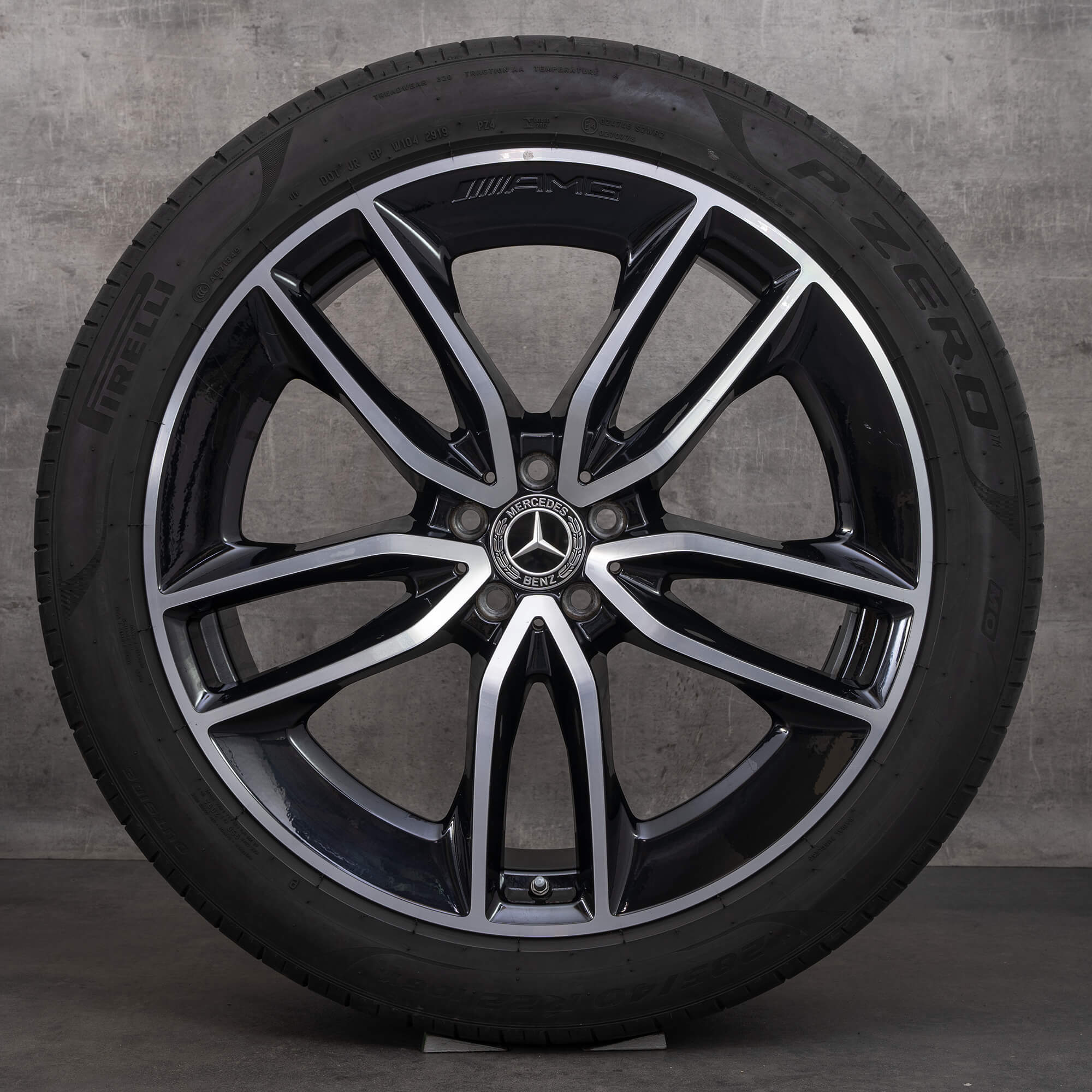 AMG 22 inch Mercedes Benz GLE SUV V167 summer wheels tires