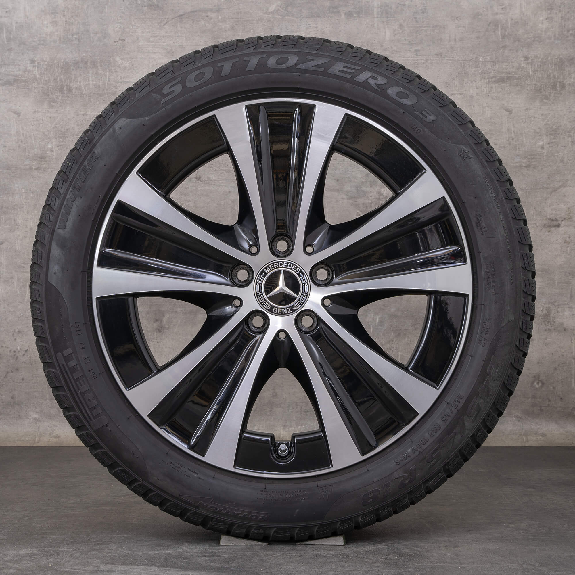 Original Mercedes Benz E-Klasse Winterräder 18 Zoll W213 S213 C238 A238 ...