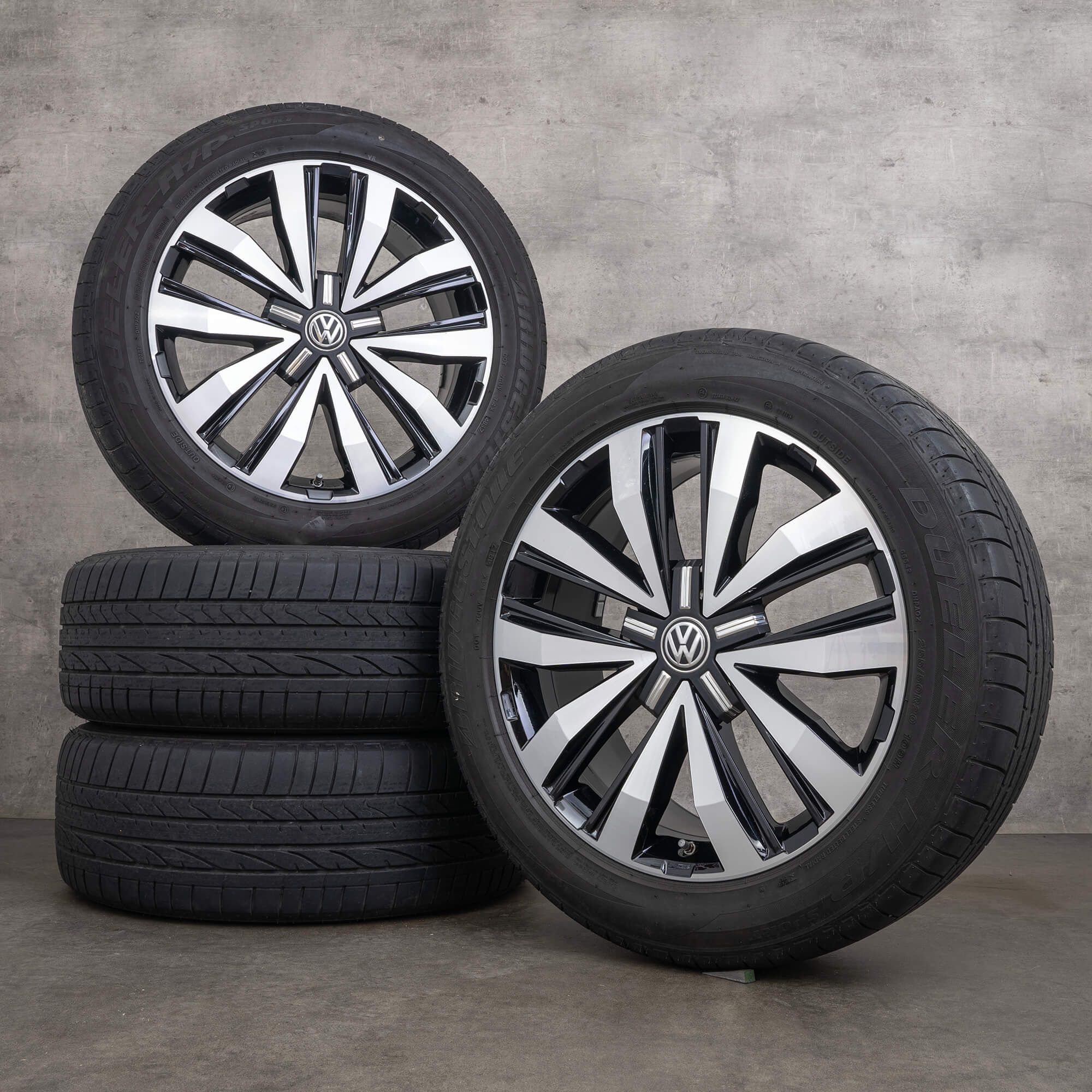 VW Amarok 2H summer wheels 20 inch rims Talca tires 2H6601025F