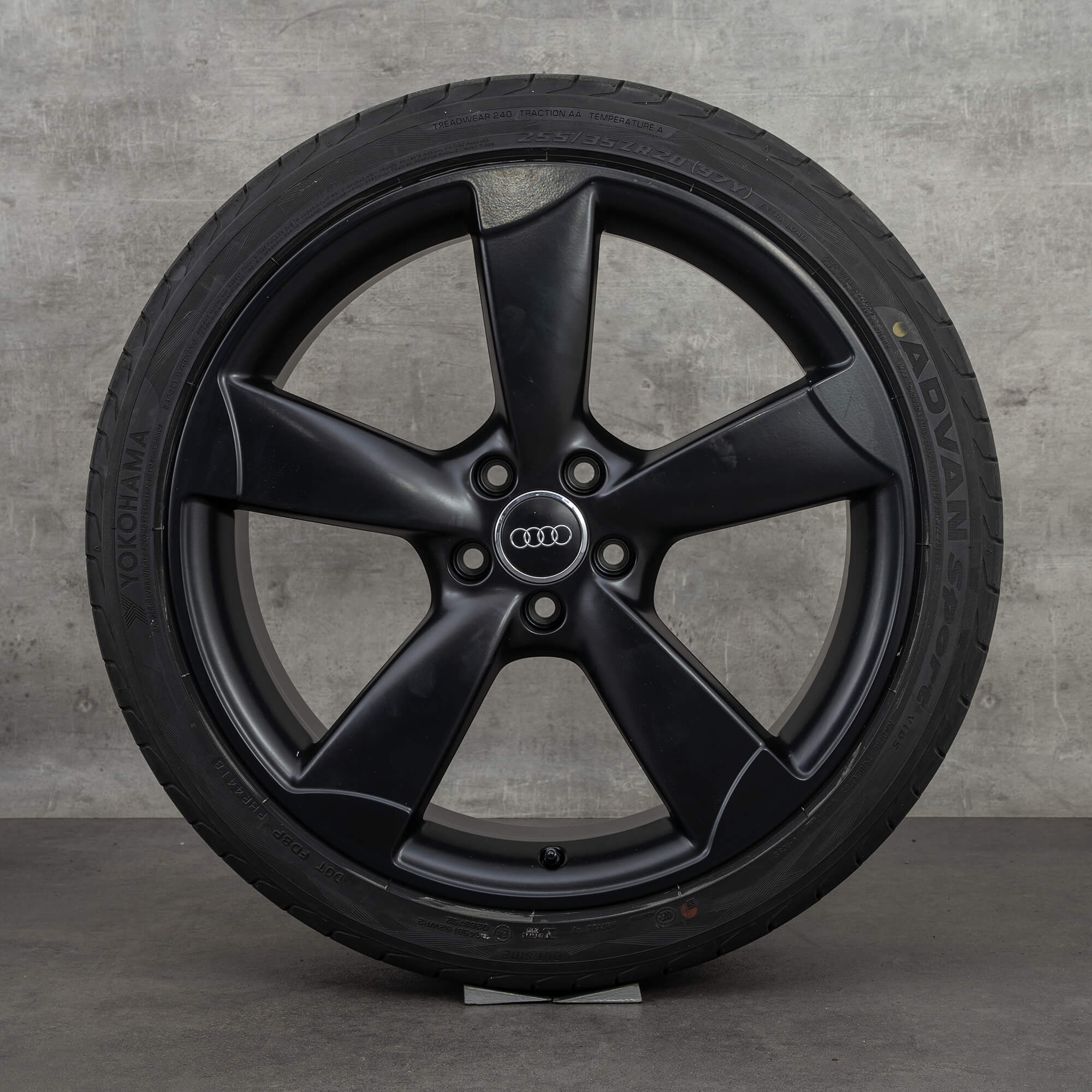 Audi 20 inch A6 S6 4G rotor rims 4G0601025BP summer tires wheels 5.5 mm