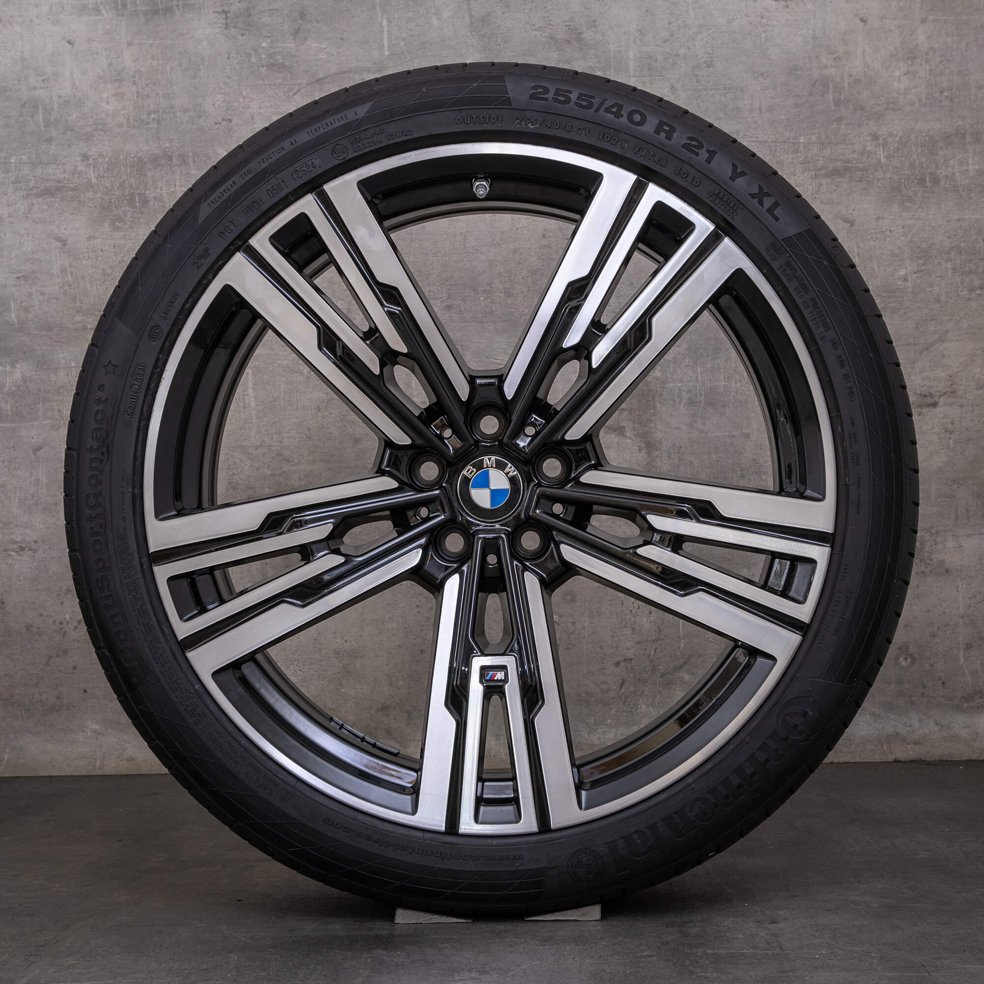 OEM BMW 7 Series i7 X3 21 inch G70 G45 summer wheels Styling 908 M Rims ...