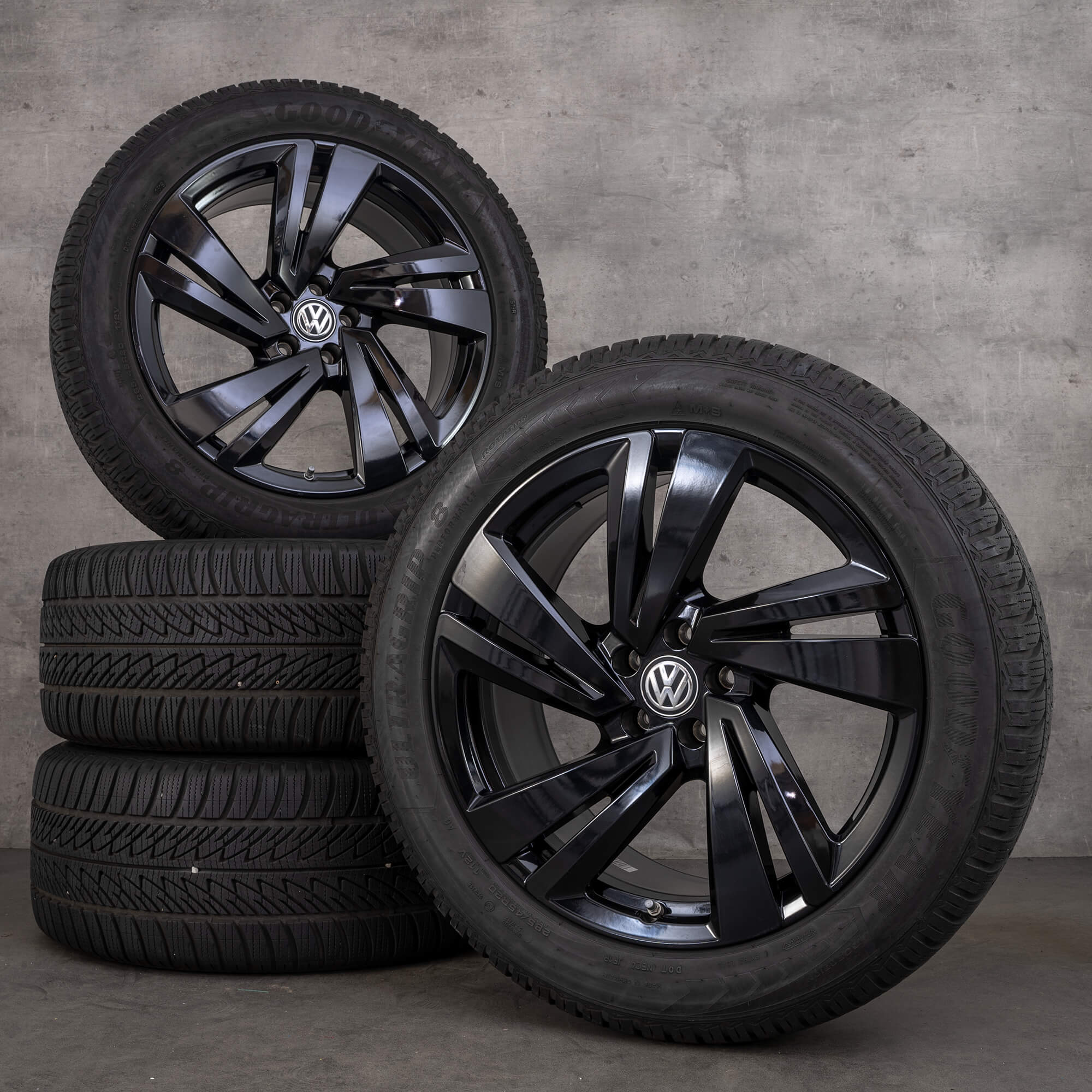 VW 20 inch rims Touareg III CR Nevada winter OEM wheels tires