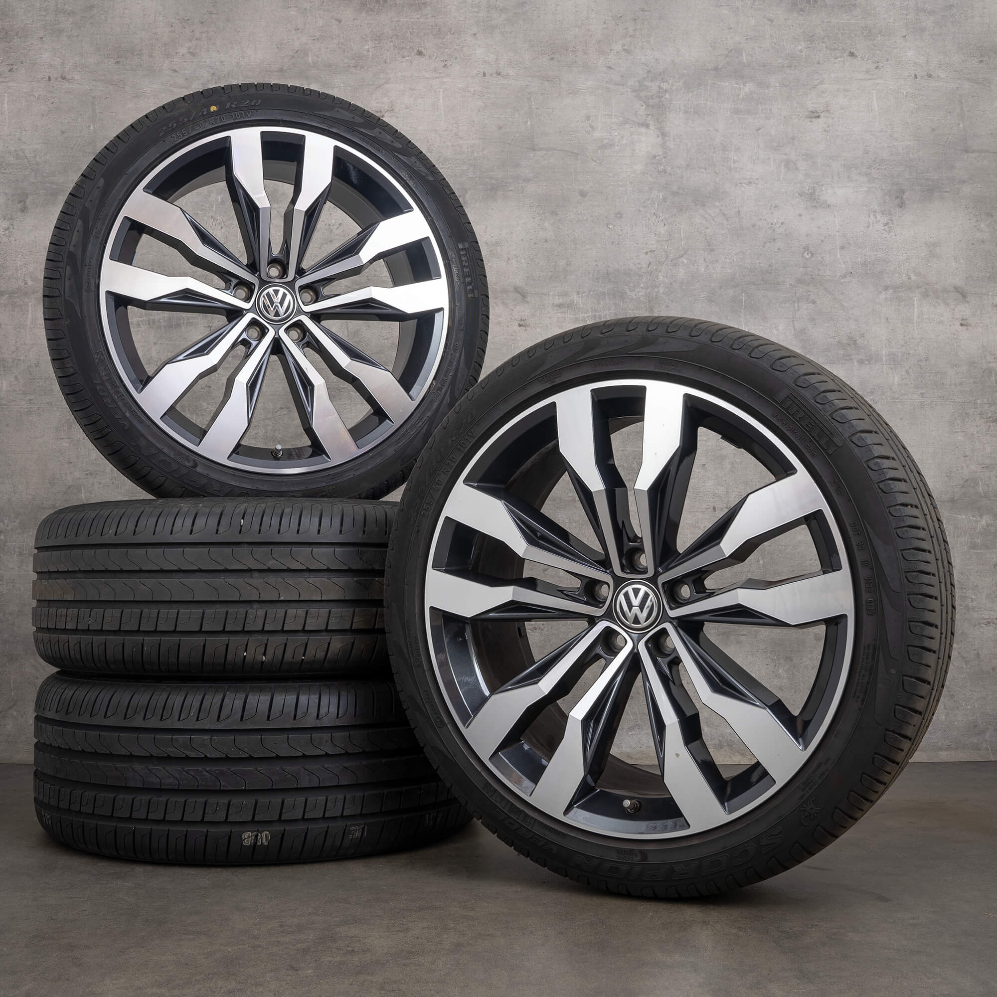 VW Tiguan 2 II 5NA 5N summer wheels tires 20 inch rims R line Suzuka