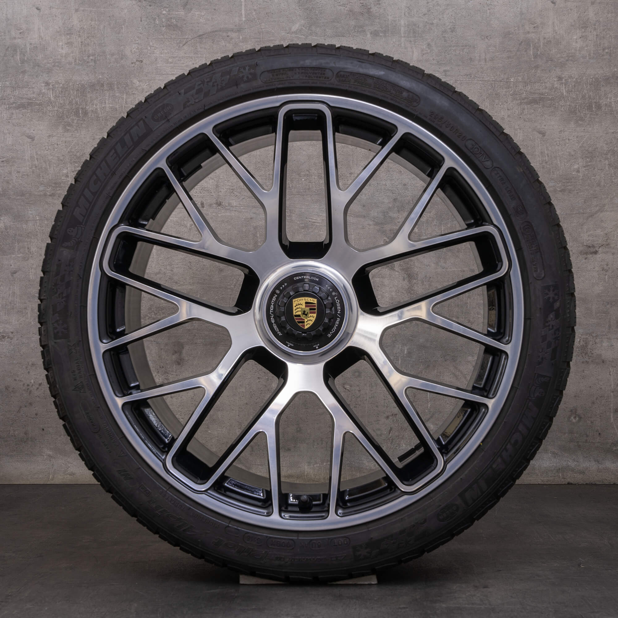 OEM Porsche 911 snow tire packages 20 inch 991 I II Turbo S rims ...