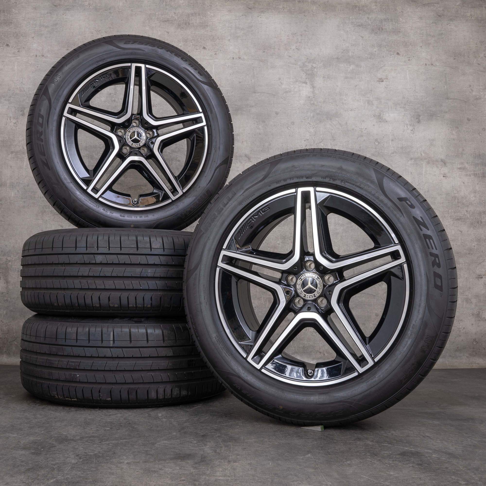 OEM Mercedes Benz GLE & 53 AMG Rims 20 inch X167 C167 Summer wheels ...