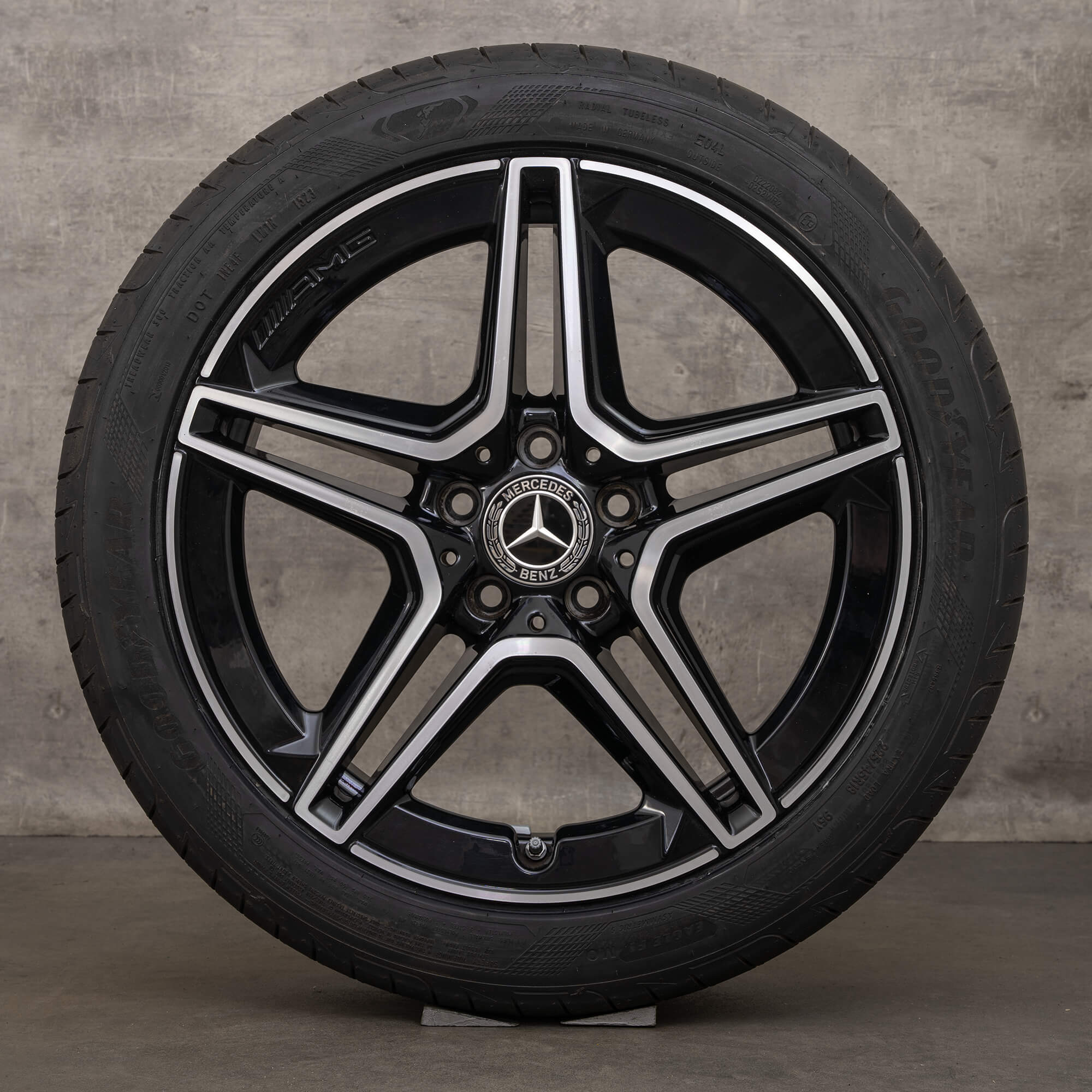 OEM AMG Mercedes C Class W205 S205 C205 A205 18 inch summer tires rims