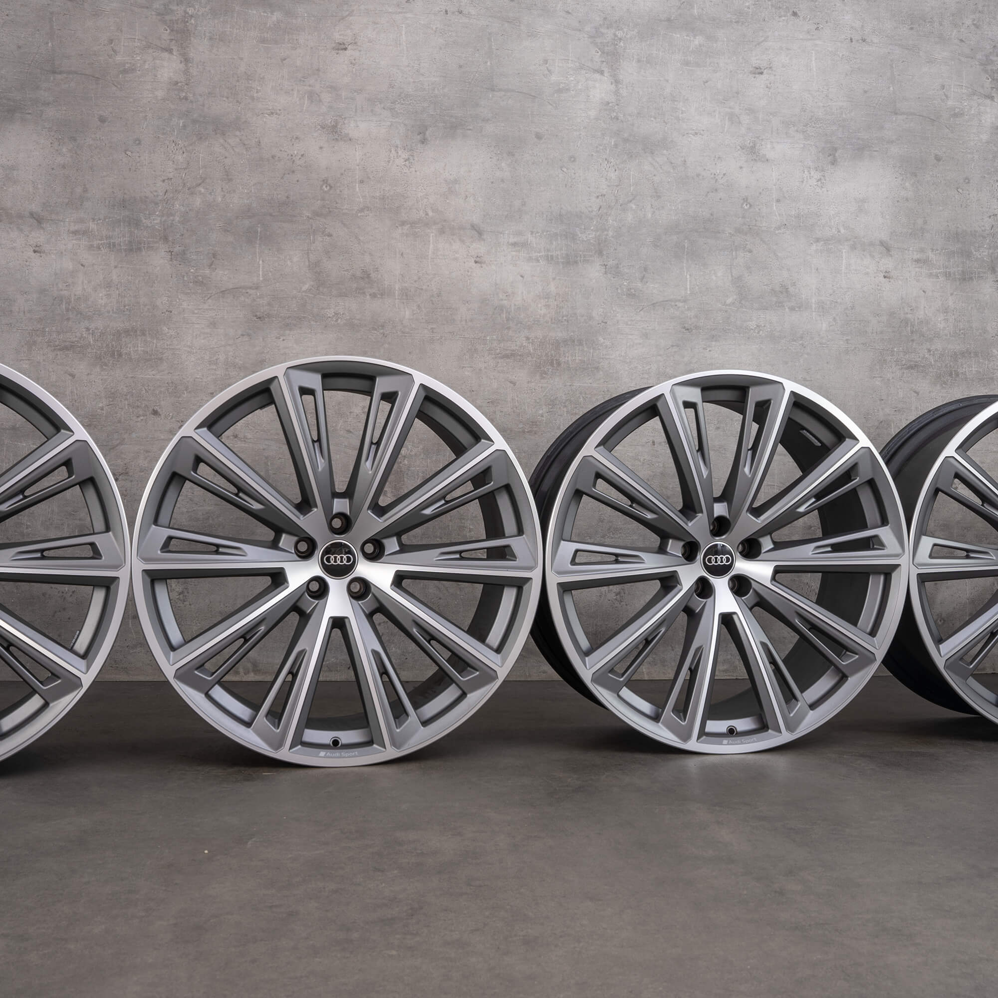 Audi 23 inch rims Q8 SQ8 4M8 aluminum 4M8601025R Trapezoid 10J x ET 15