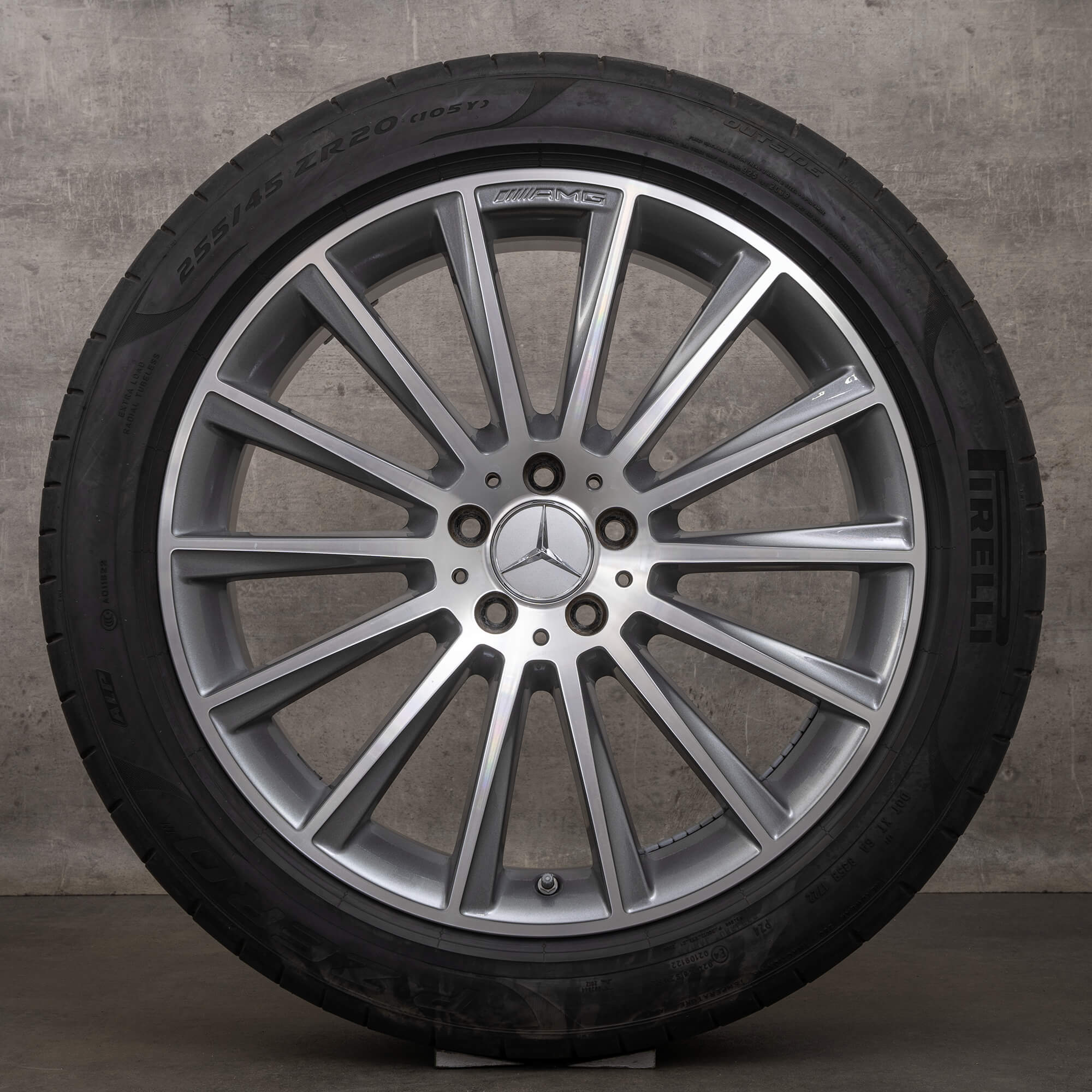 Original AMG Mercedes-Benz GLC 43 X253 C253 20 inch rims summer wheels