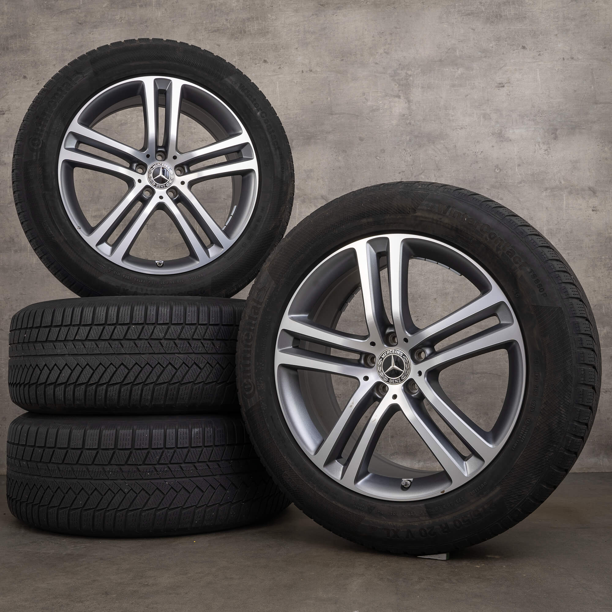 Original Mercedes GLE 167 SUV 20 Zoll Winterreifen A1674012500 A1674012400