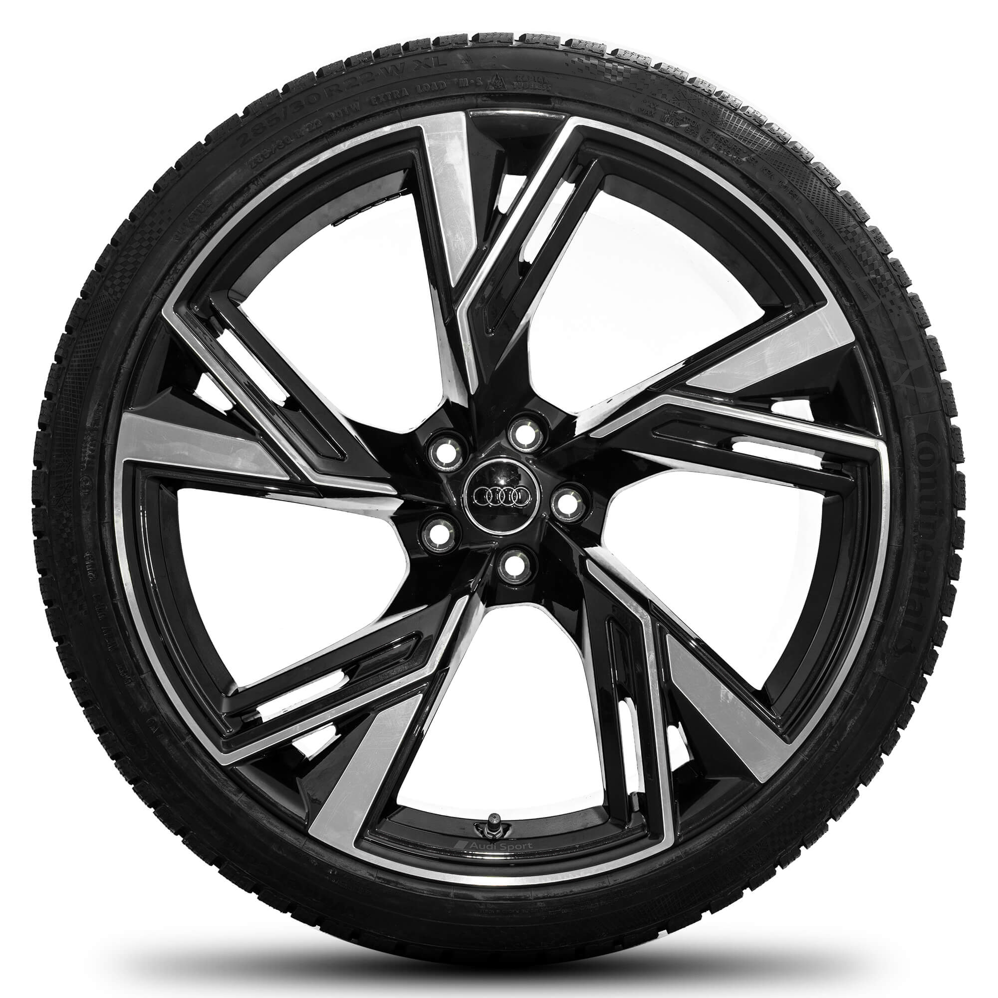 Audi 22 inch rims RS6 RS7 4K C8 trapezoid winter tires wheels ...