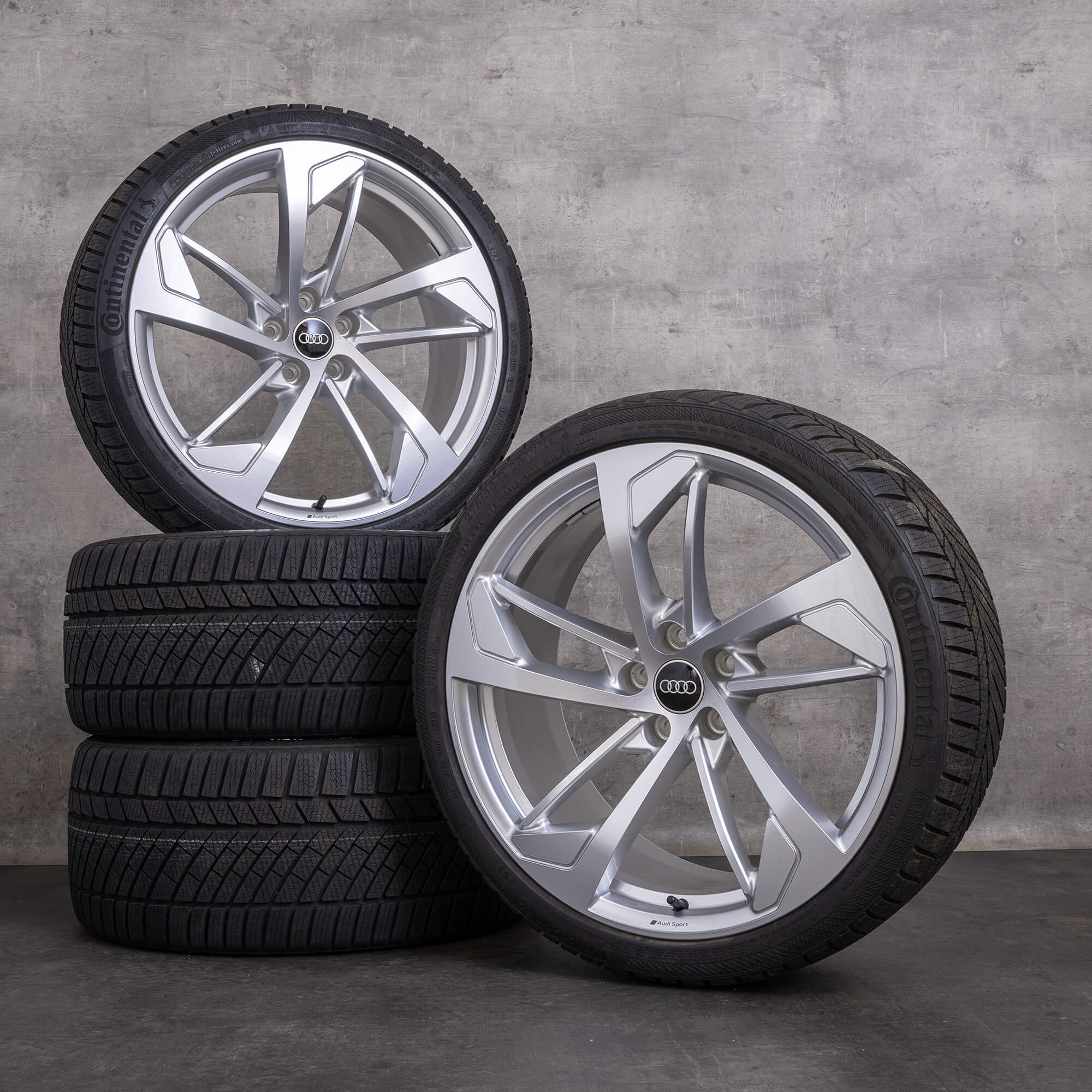 OEM Audi RS4 RS5 snow tire packages 20 inch B9 8W F5 rims Trapezoid ...