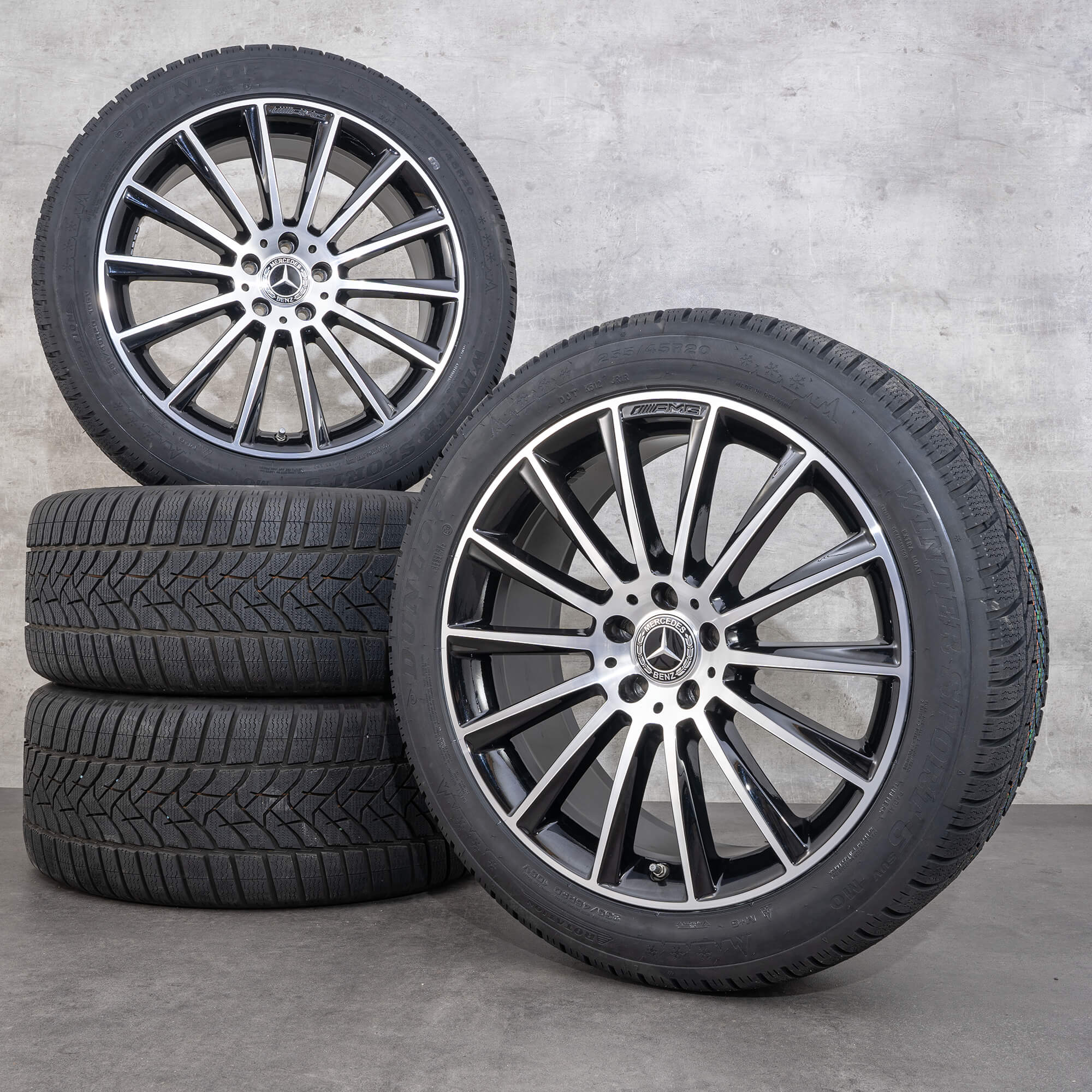 AMG 20 inch rims Mercedes Benz GLC43 & C253 winter wheels tires NEW