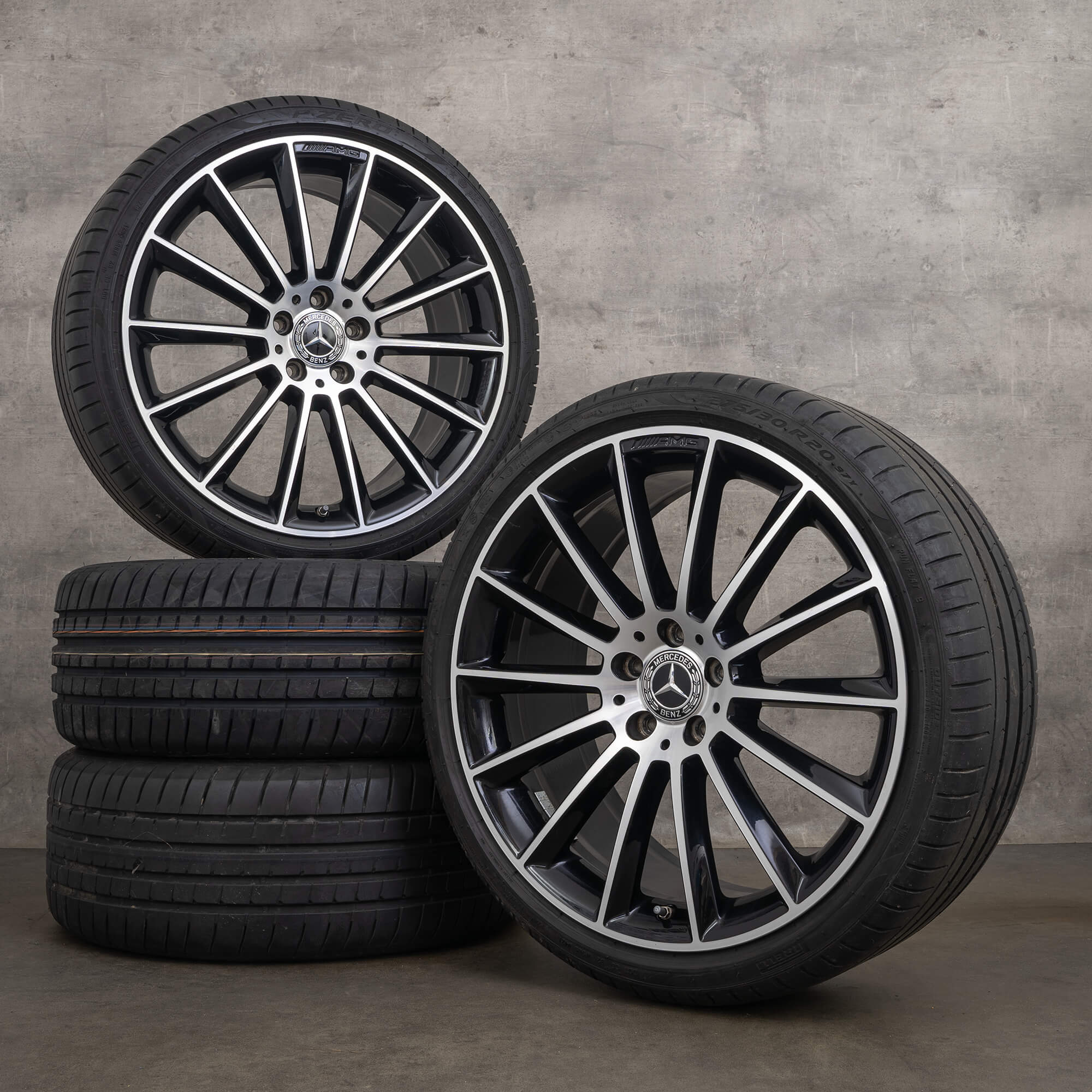 OEM AMG Mercedes Benz E Class W213 S213 C238 A238 20 inch rims summer tires A2134012200 ...