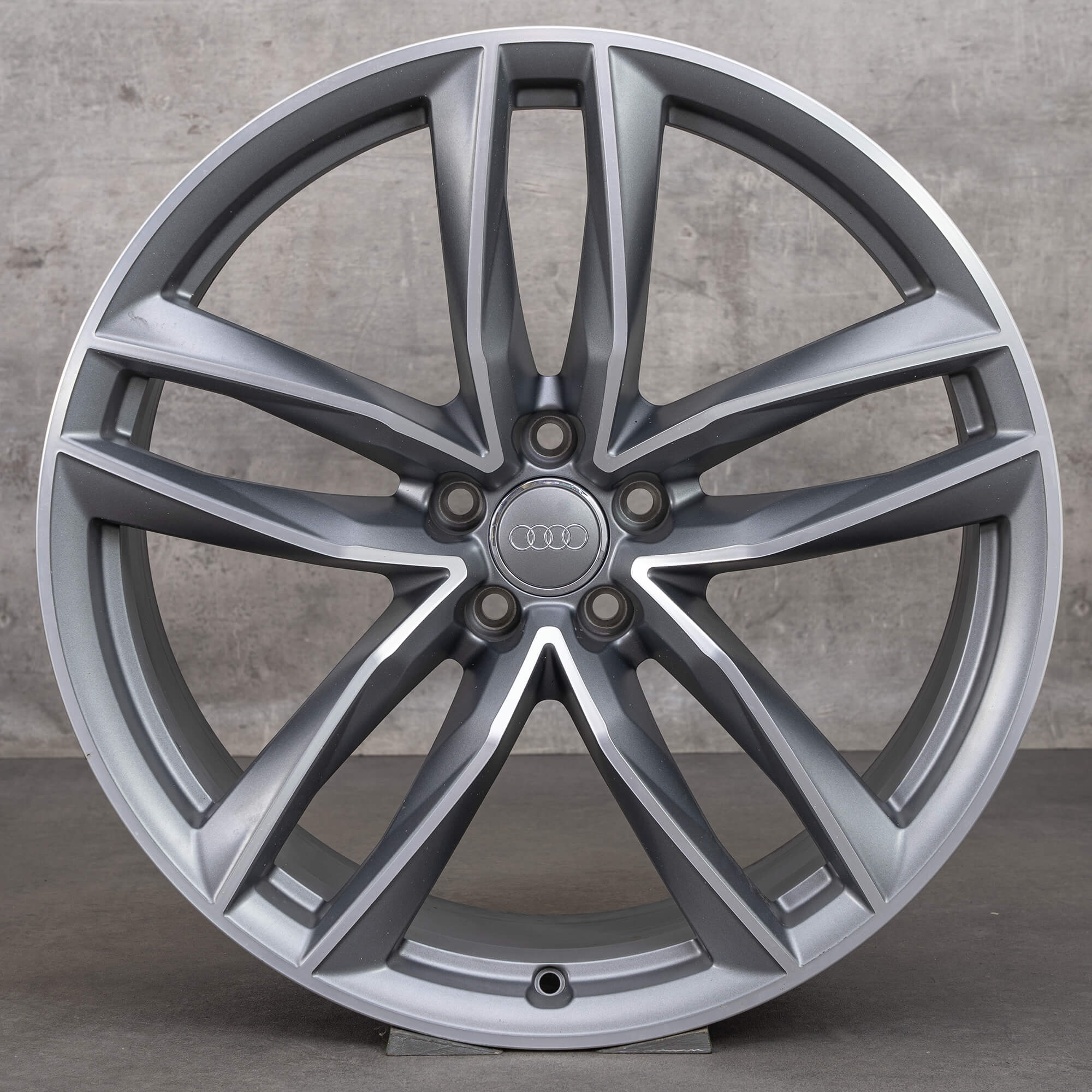 Audi 21 inch rims RS6 4G C7 S line aluminum 4G0601025CF 9.5 x ET25