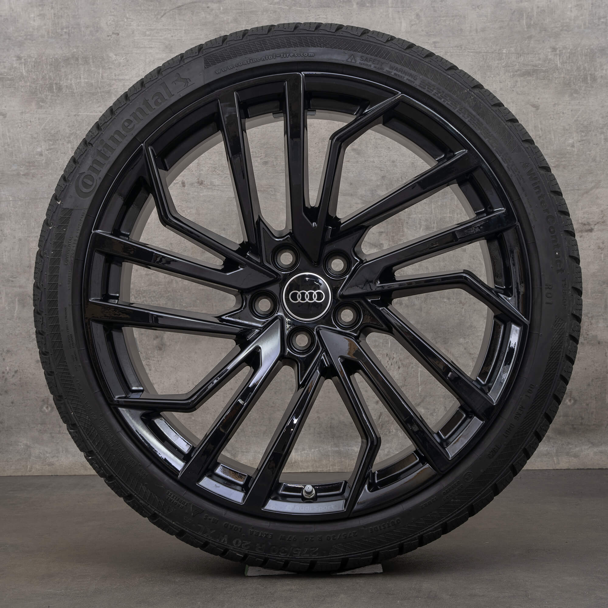Audi RS4 RS5 B9 8W winter wheels 20 inch rims tires black 7 mm