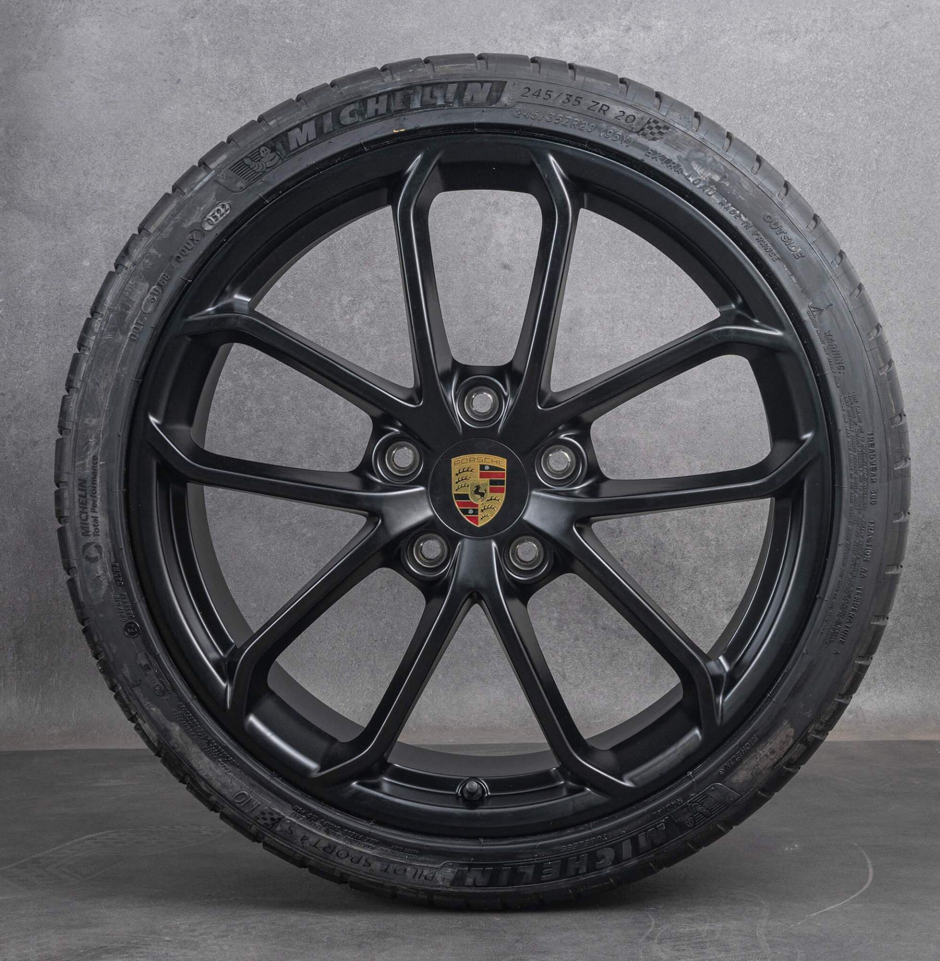 OEM Porsche Boxster Cayman 718 snow tire packages 20 inch 982 GT4 Rims ...