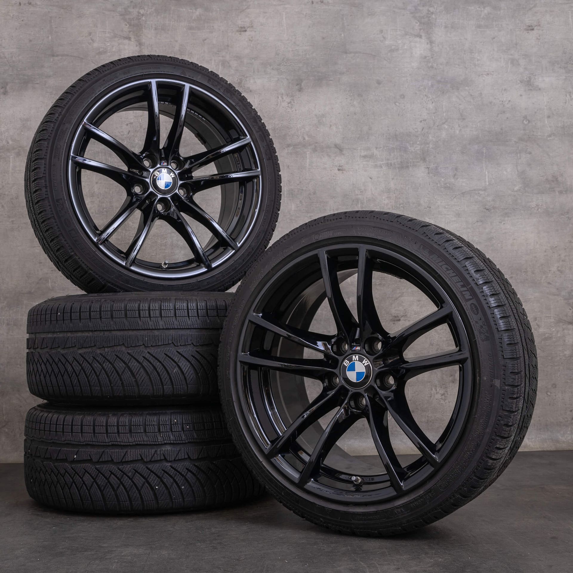 OEM BMW M2 snow tire packages 18 inch F87 Rims 2284905 2284906 Styling ...