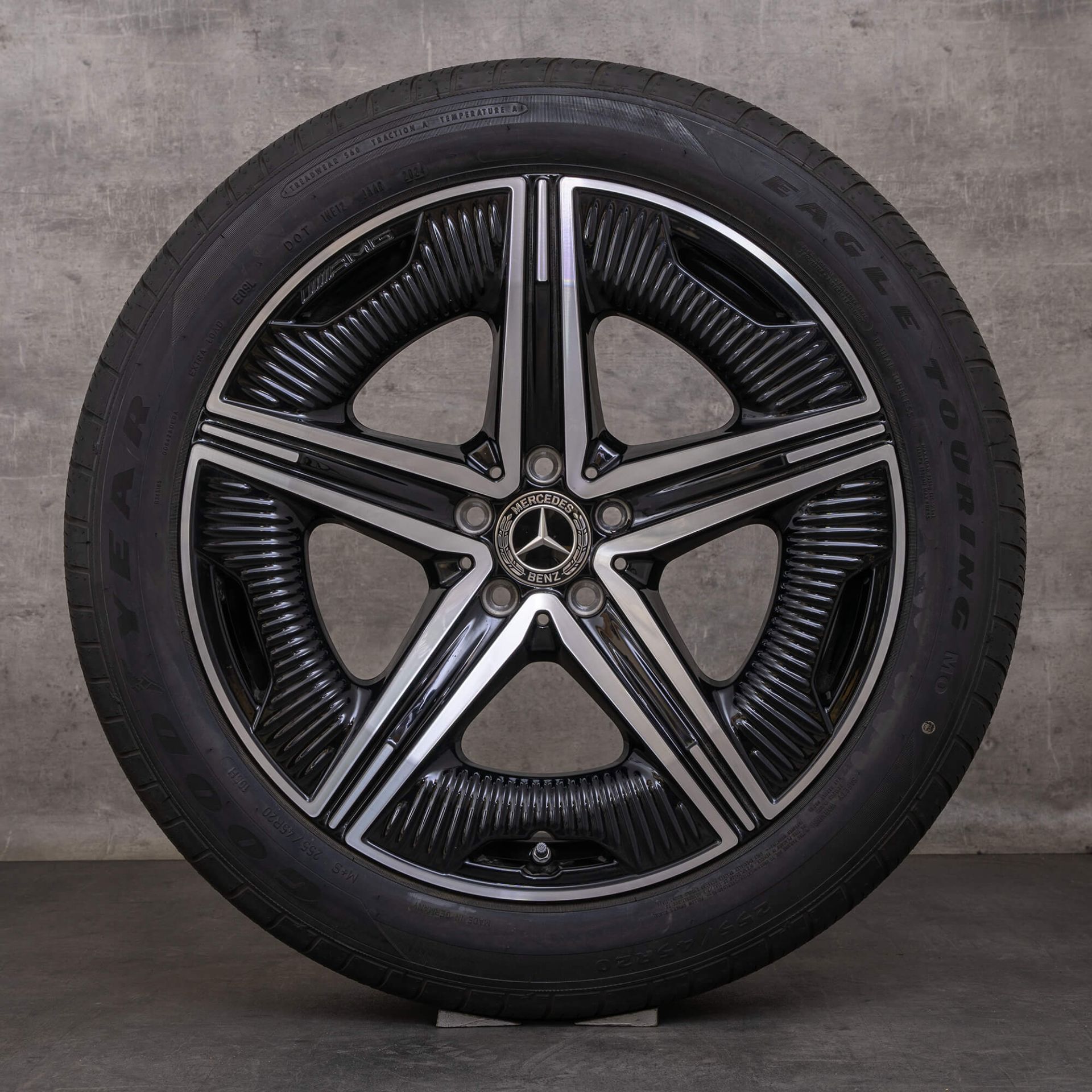 OEM Mercedes Benz EQS snow tire packages 20 inch V297 rims A2974012300 ...
