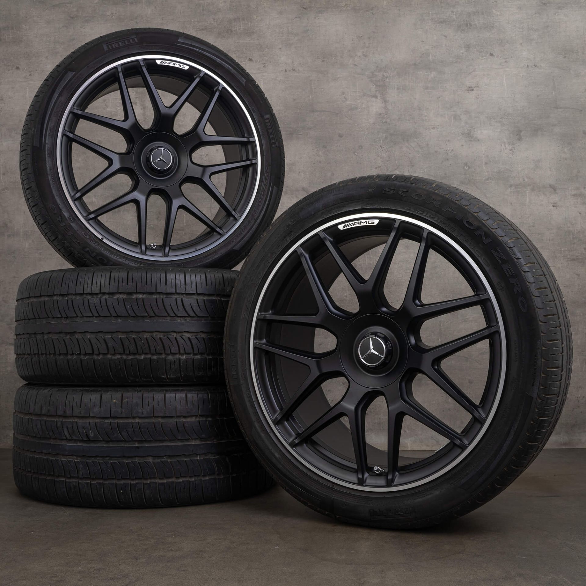 OEM Mercedes Benz G Class AMG rims 22 inch W463A 63 summer wheels ...