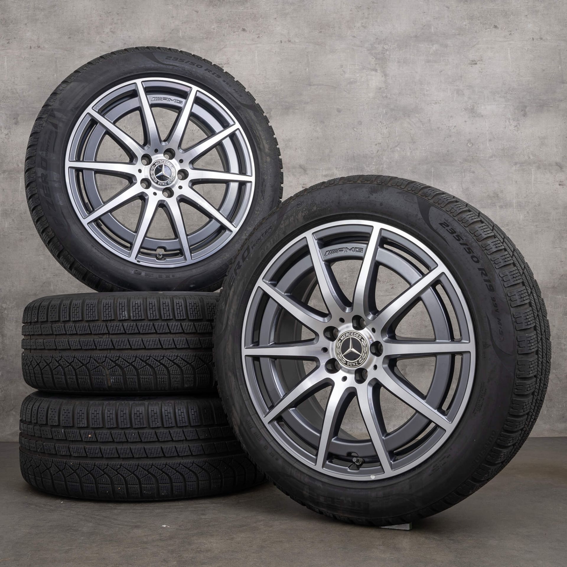 AMG Mercedes Benz GLA 35 45 GLB X247 winter wheels 19 inch rims tires