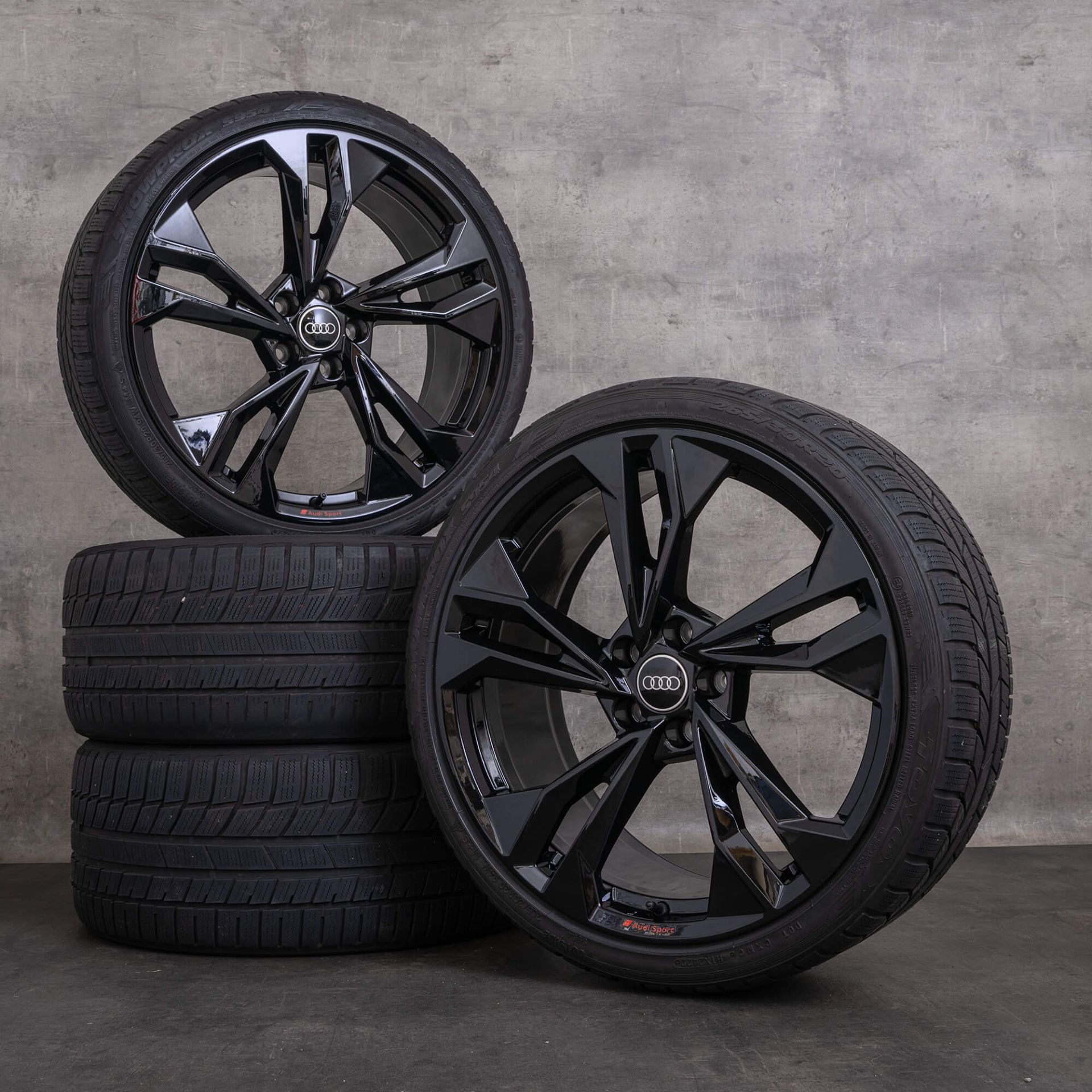 OEM Audi A5 S5 snow tire packages 20 inch F5 8W B9 rims 8W0601025EQ ...