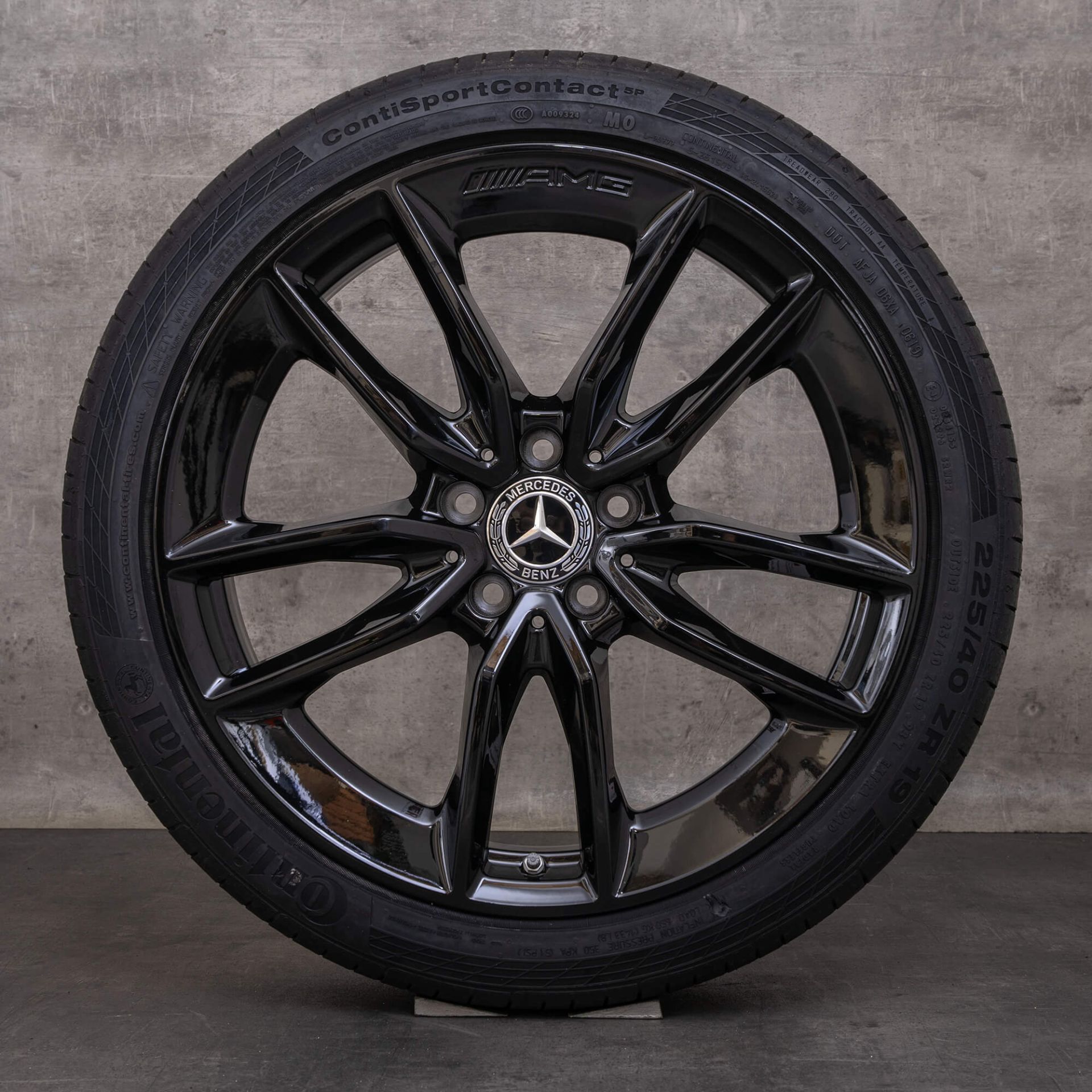 OEM Mercedes Benz C-Class C43 AMG snow tire packages 19 inch W205 S205 C205 A205 Rims ...