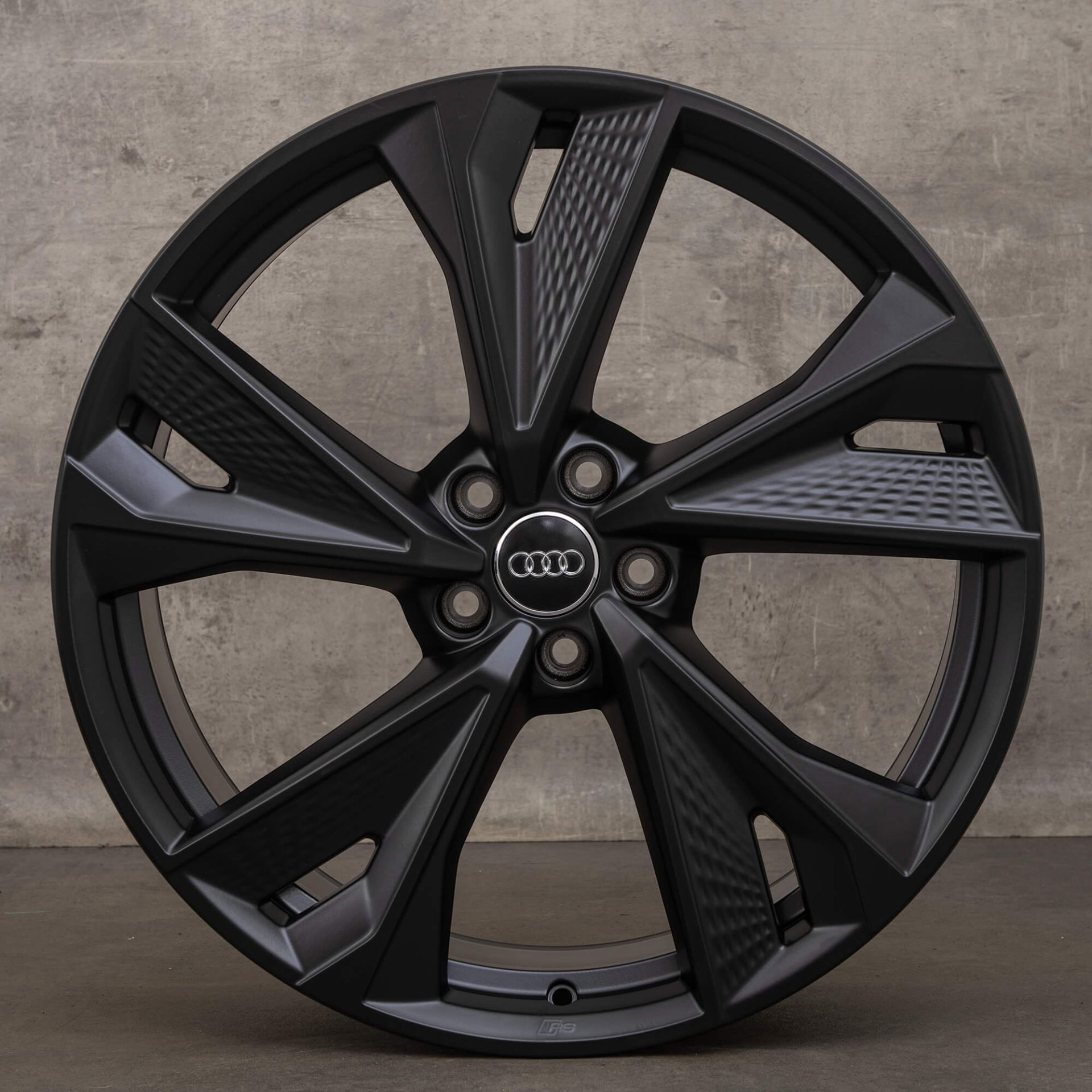 Original Audi A6 S6 C8 4K 21 inch rims 4K0601025AS black matt ET43 NEW