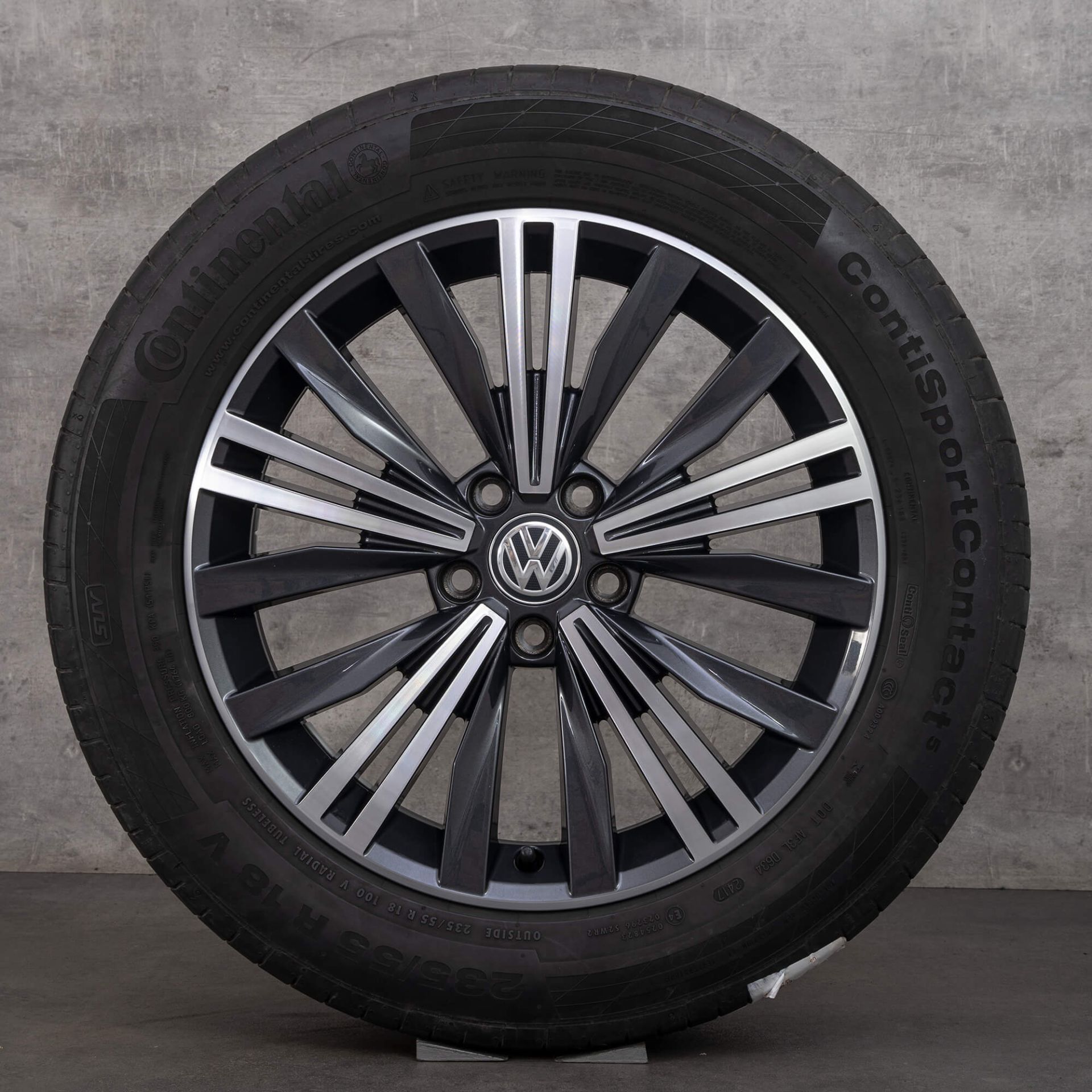 VW Tiguan II & Allspace 5NA summer wheels 18 inch rims Nice 5NN601025L