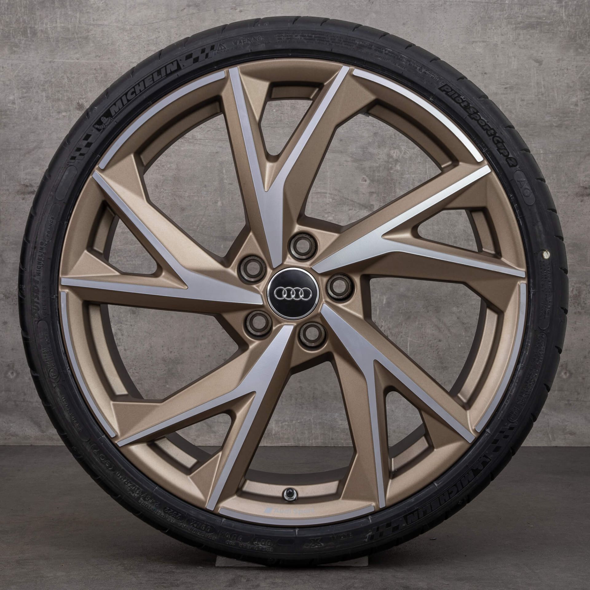 OEM Audi R8 rims 20 inch 4S summer wheels 4S0601025BS 4S0601025BR ...