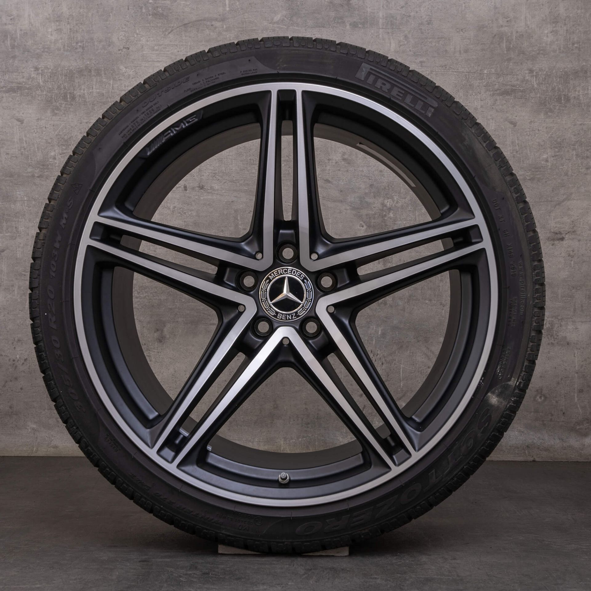 Original Mercedes Benz AMG GT Winterräder 19 20 Zoll C190 R190 Felgen A1904011800 A1904011900 ...