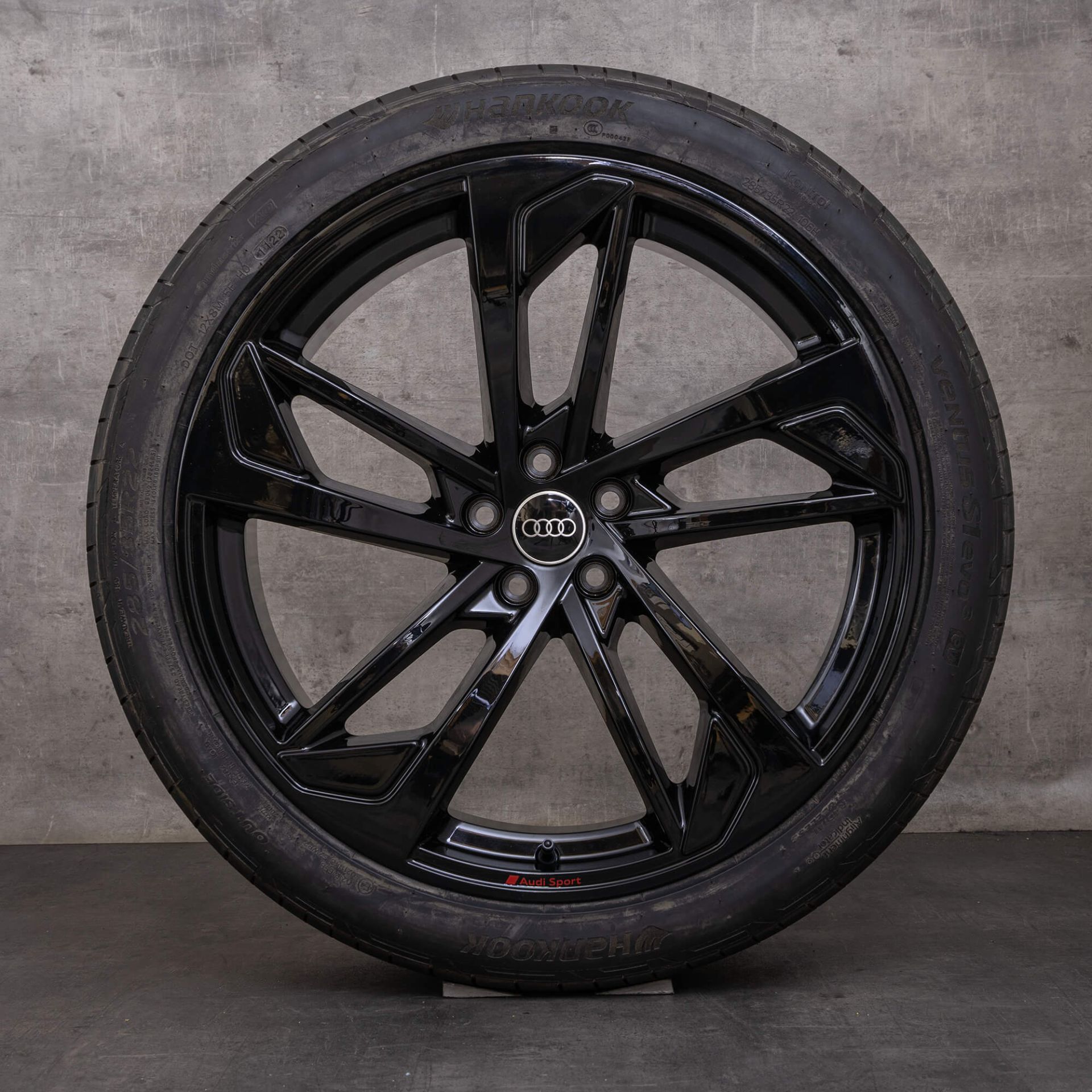 Luxus Schwarze Audi Felgen Ebenbild