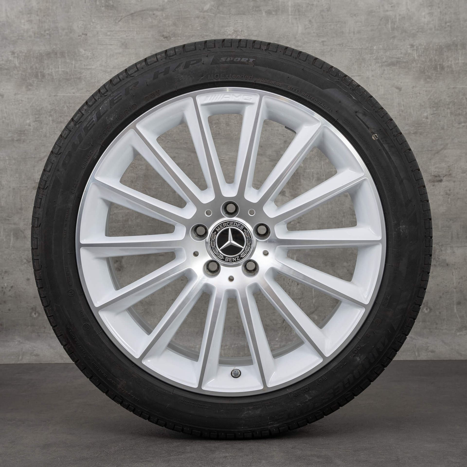 AMG 19 inch rims Mercedes Benz GLA X156 summer tires summer wheels ...