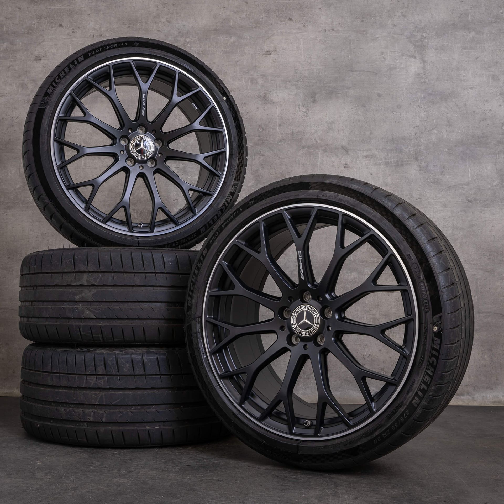 OEM Mercedes Benz C-Class C63 & S AMG Rims 20 inch W206 S206 Summer ...