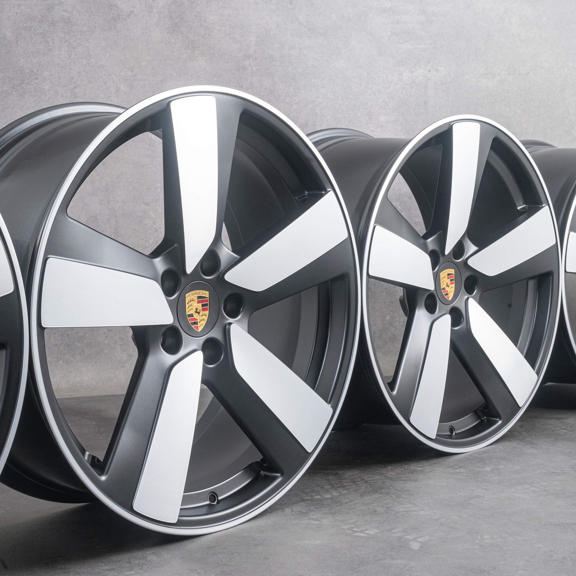 Original 22palcové ráfky na auto z lehké slitiny Porsche Macan H2 ...